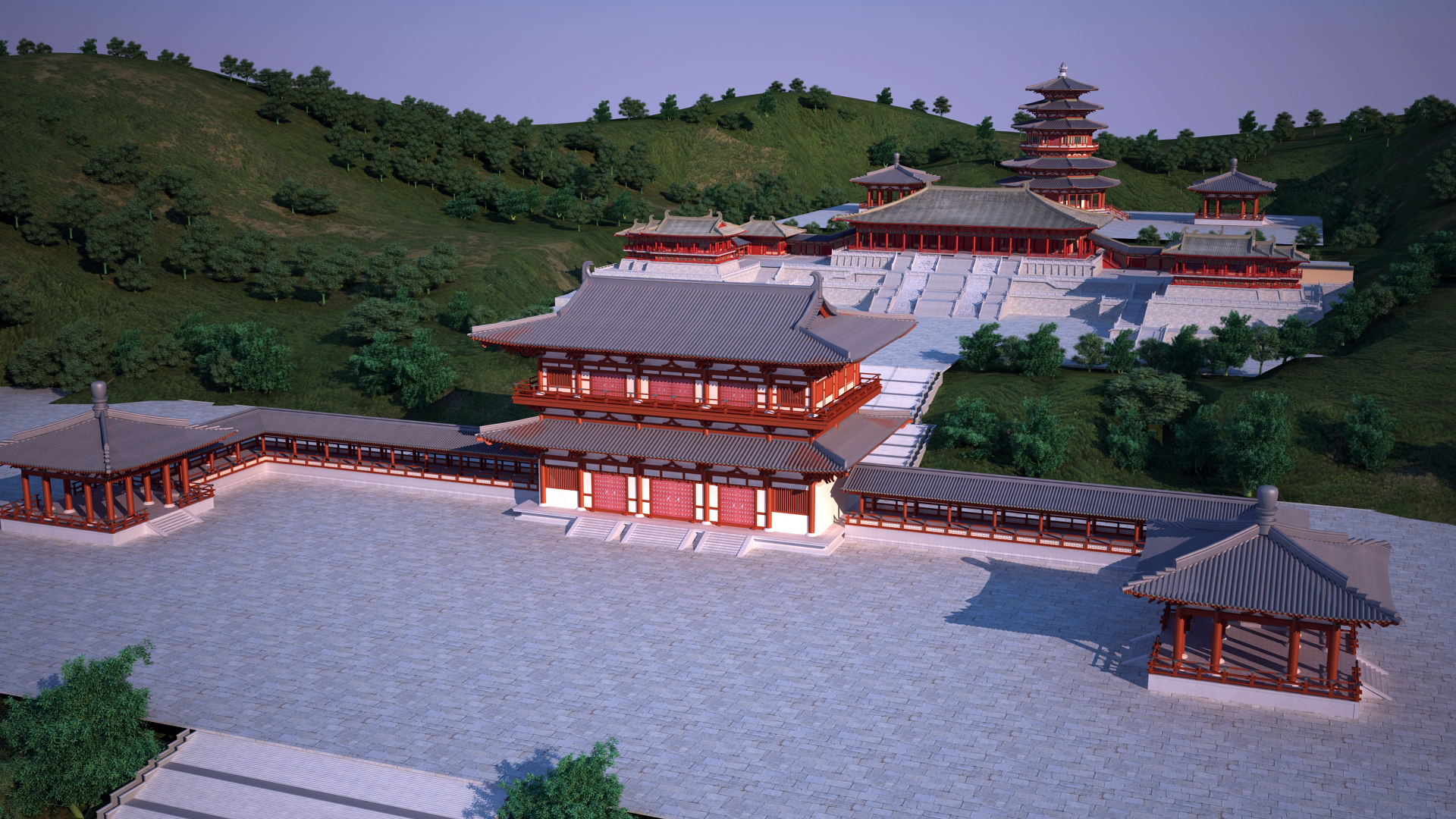 古代中国の建築013Dモデル - TurboSquid 1771655