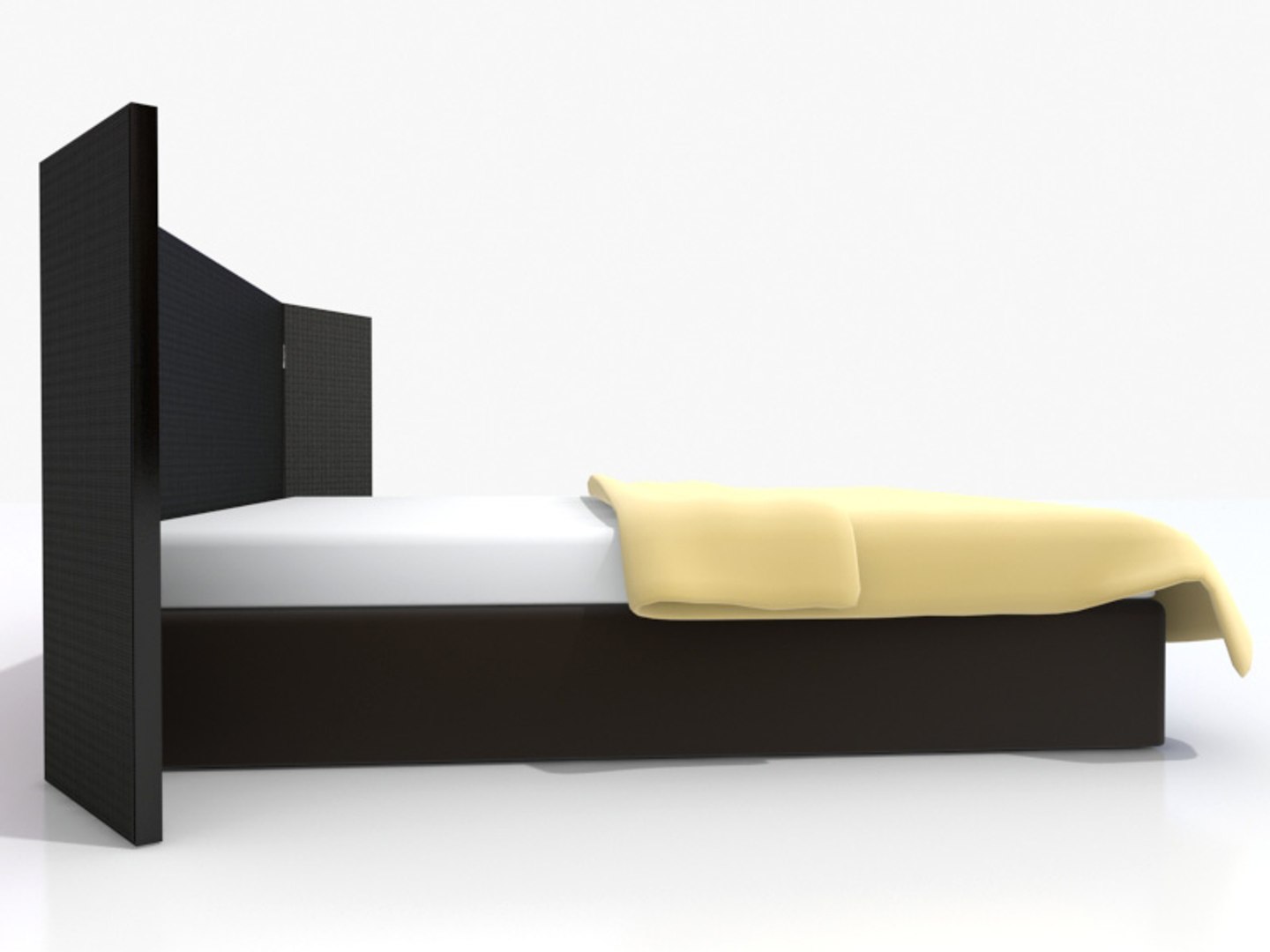 3ds Max Bed Maxalto
