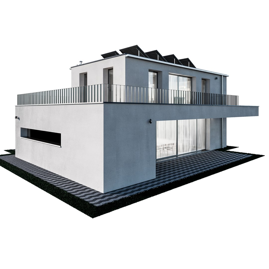 Modern House 28 3D - TurboSquid 1903466