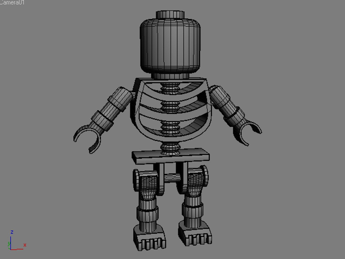 3d Model Lego Character