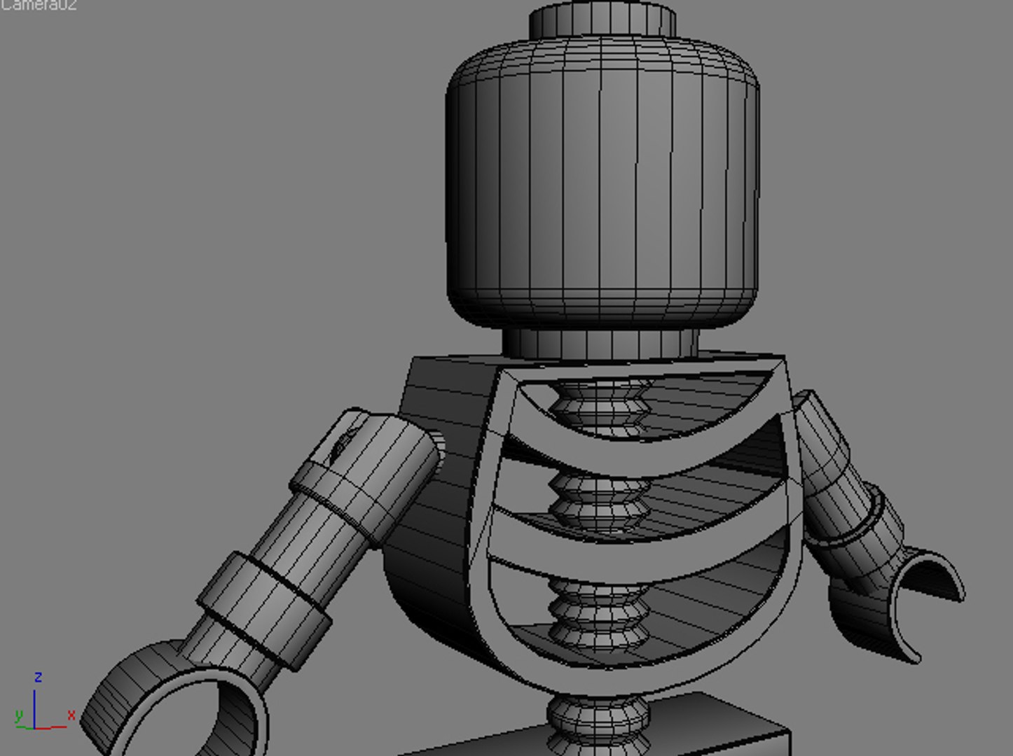 3d Model Lego Character