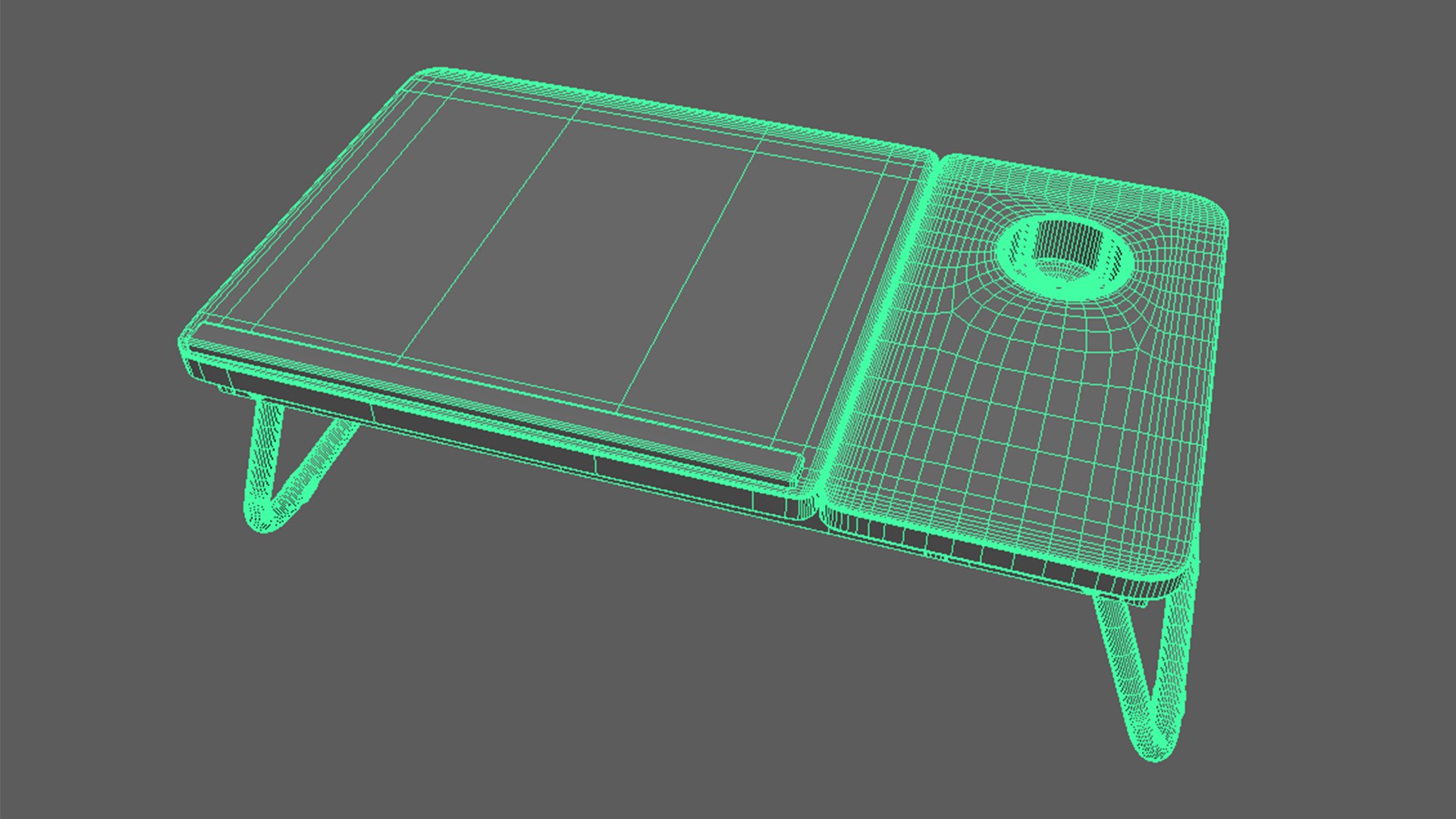 Laptop Table 3D Model - TurboSquid 2132834