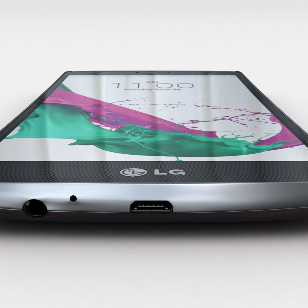 3d model of lg g4 dual grey