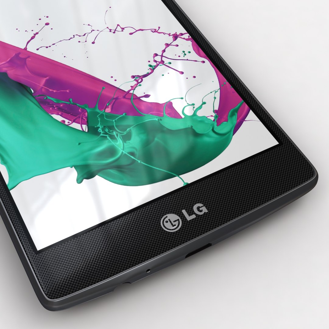 3d Model Of Lg G4 Dual Grey