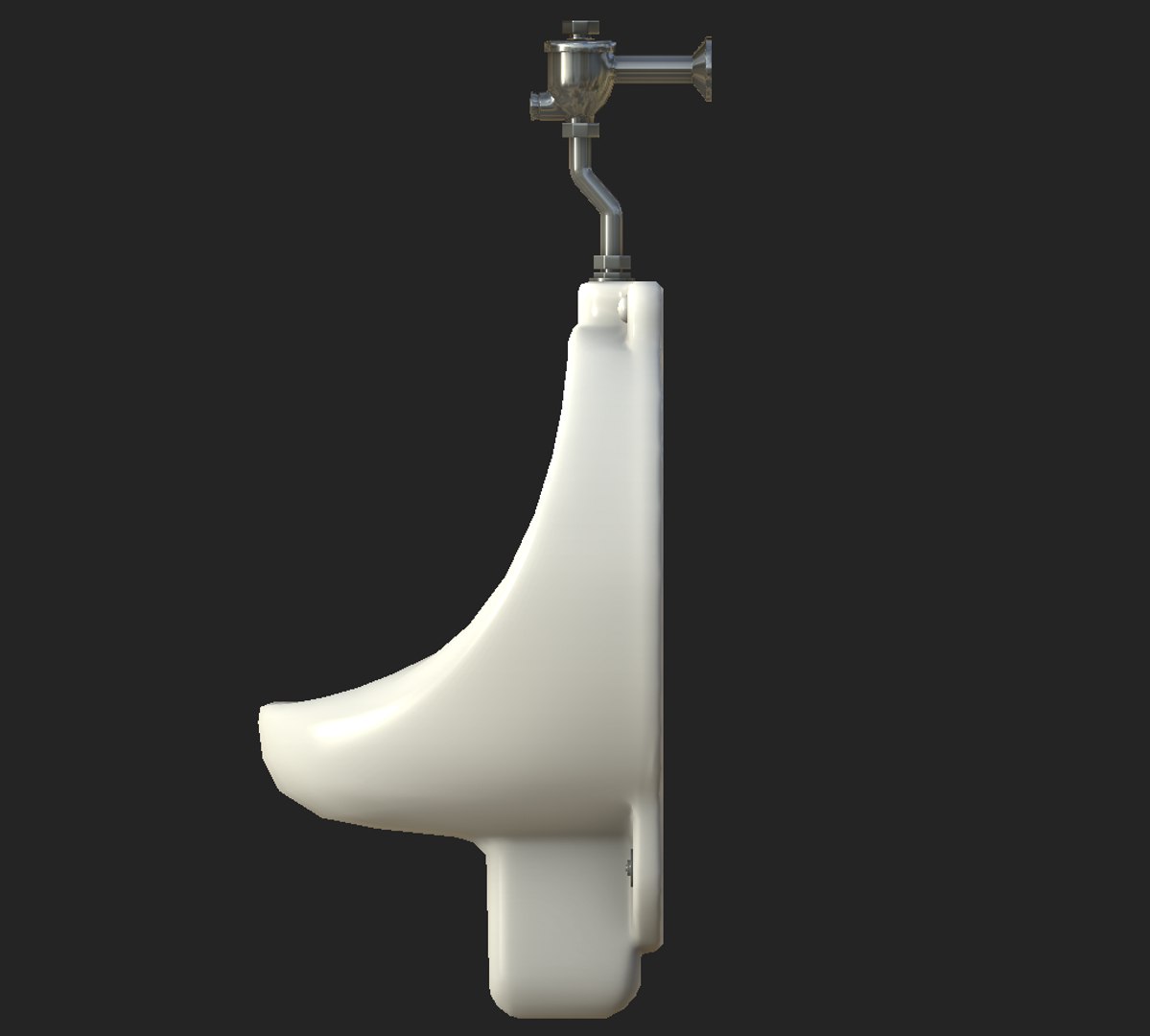 Mens Urinal Pbr Model - TurboSquid 1461428