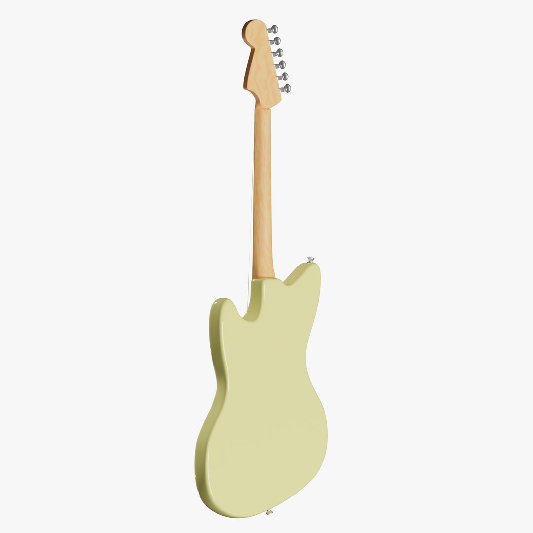 3D Fender Jag Stang Electric Guitar - TurboSquid 2183762