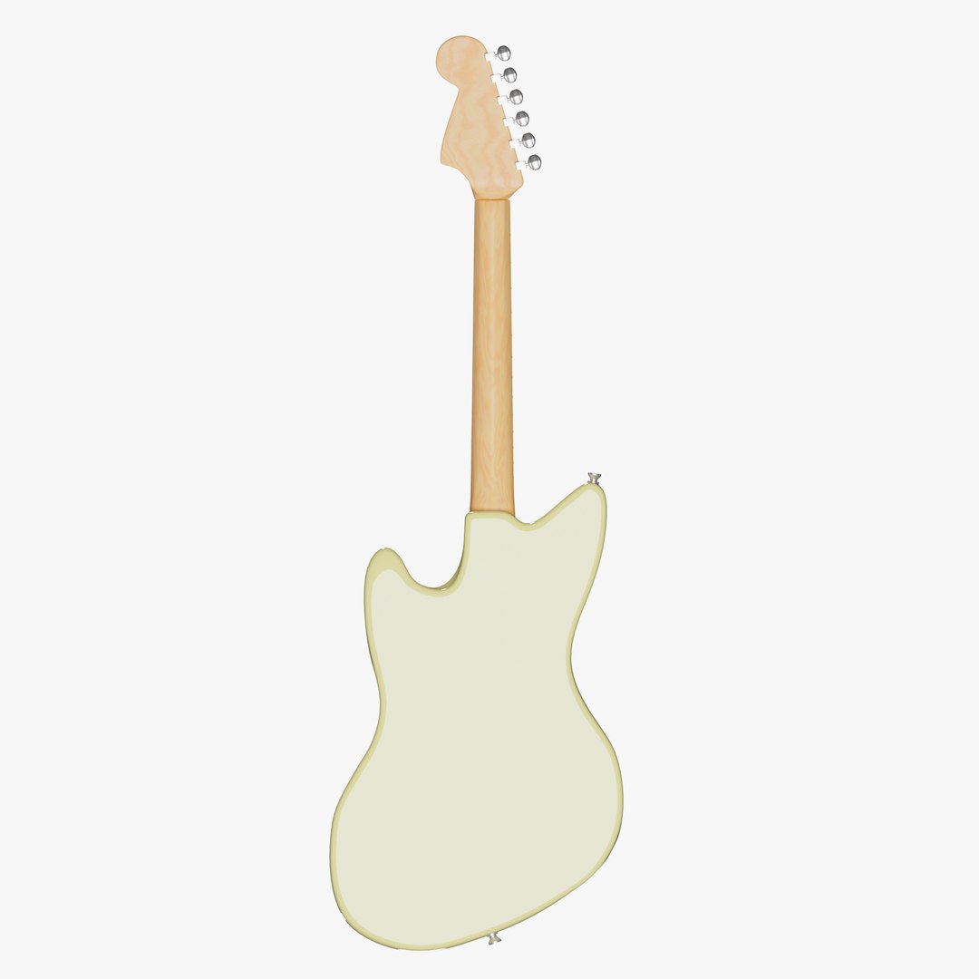 3D Fender Jag Stang Electric Guitar - TurboSquid 2183762