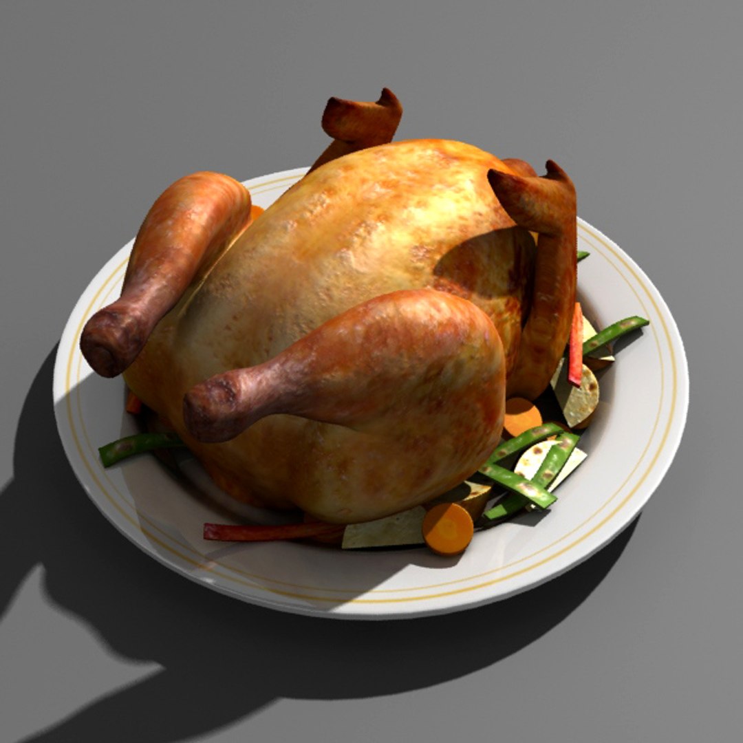 3d Chicken Model