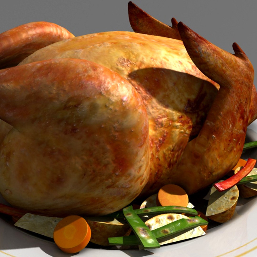 3d Chicken Model