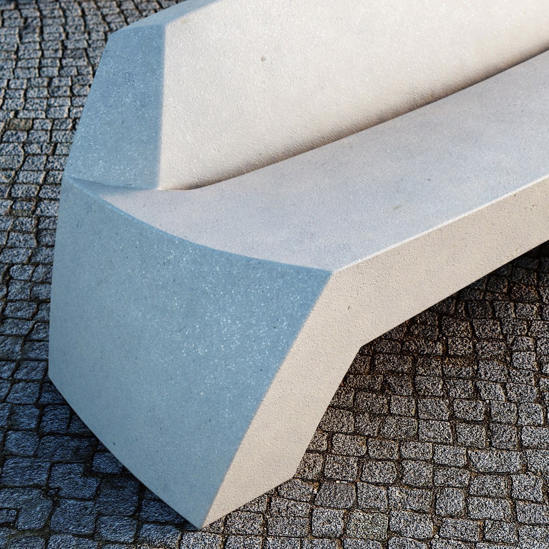3d Bilbao Public Bench Escofet