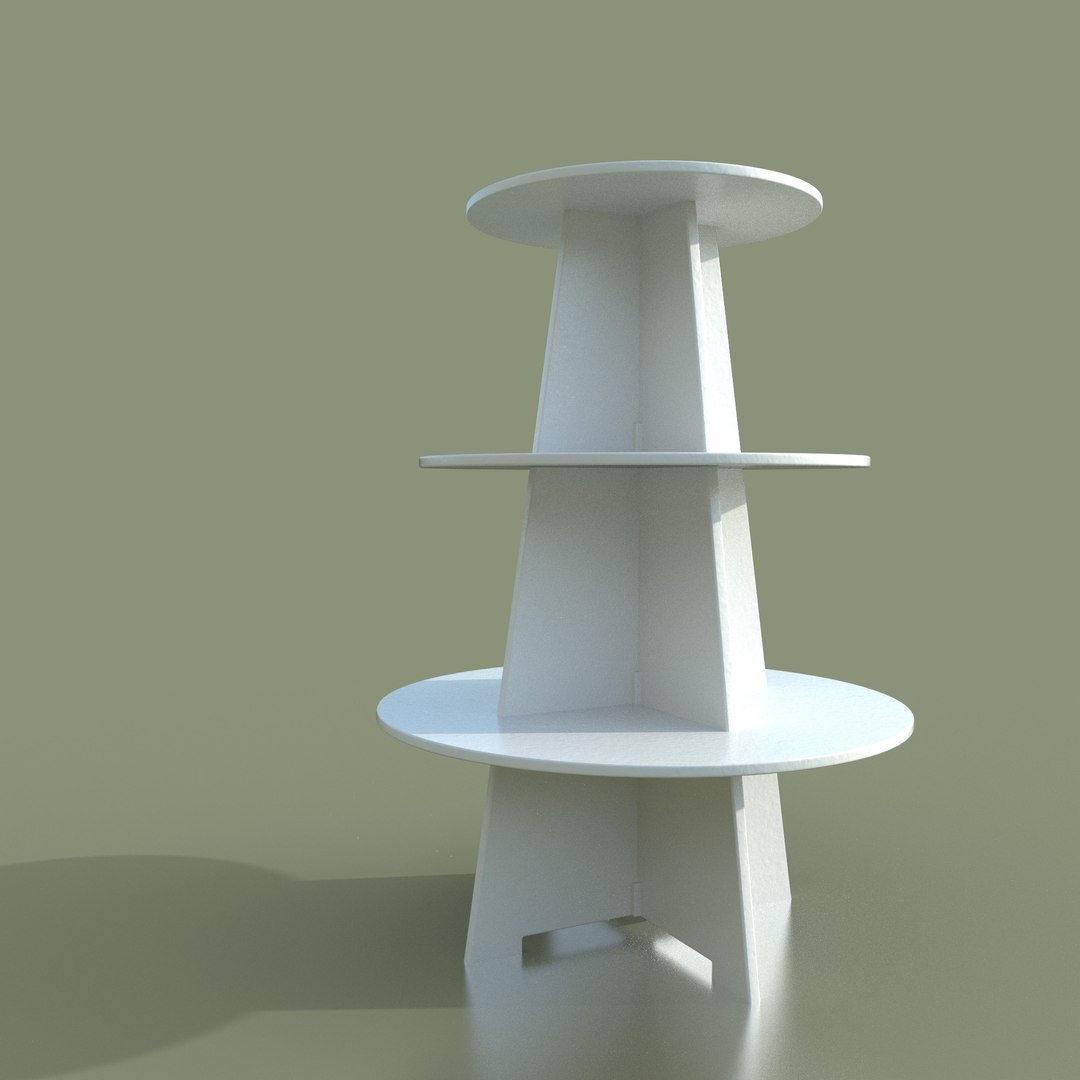 Display Gondola Stand 3D Model - TurboSquid 2398748