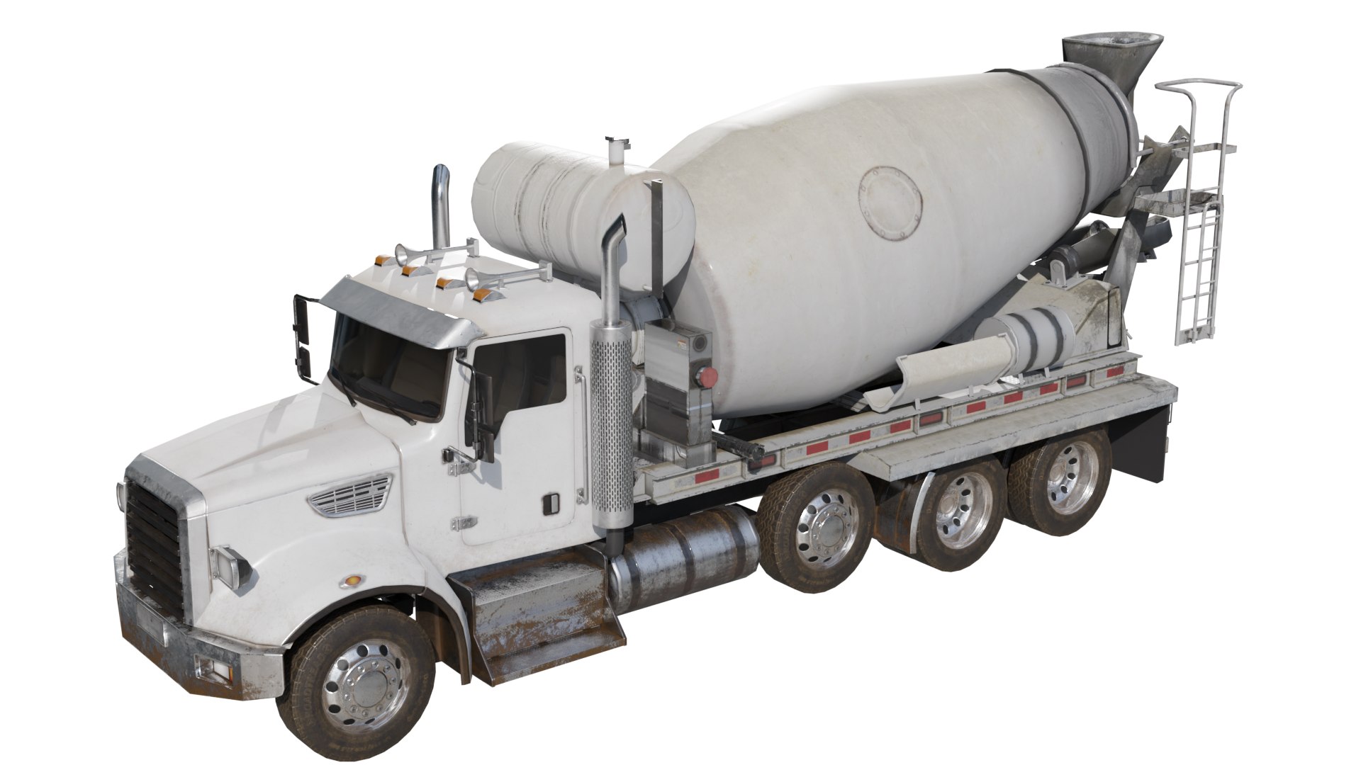 modelo 3d Camión hormigonera - TurboSquid 2189711