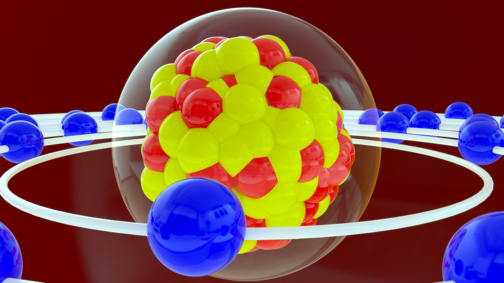 3D Radon Chemical Element Model - TurboSquid 2141896