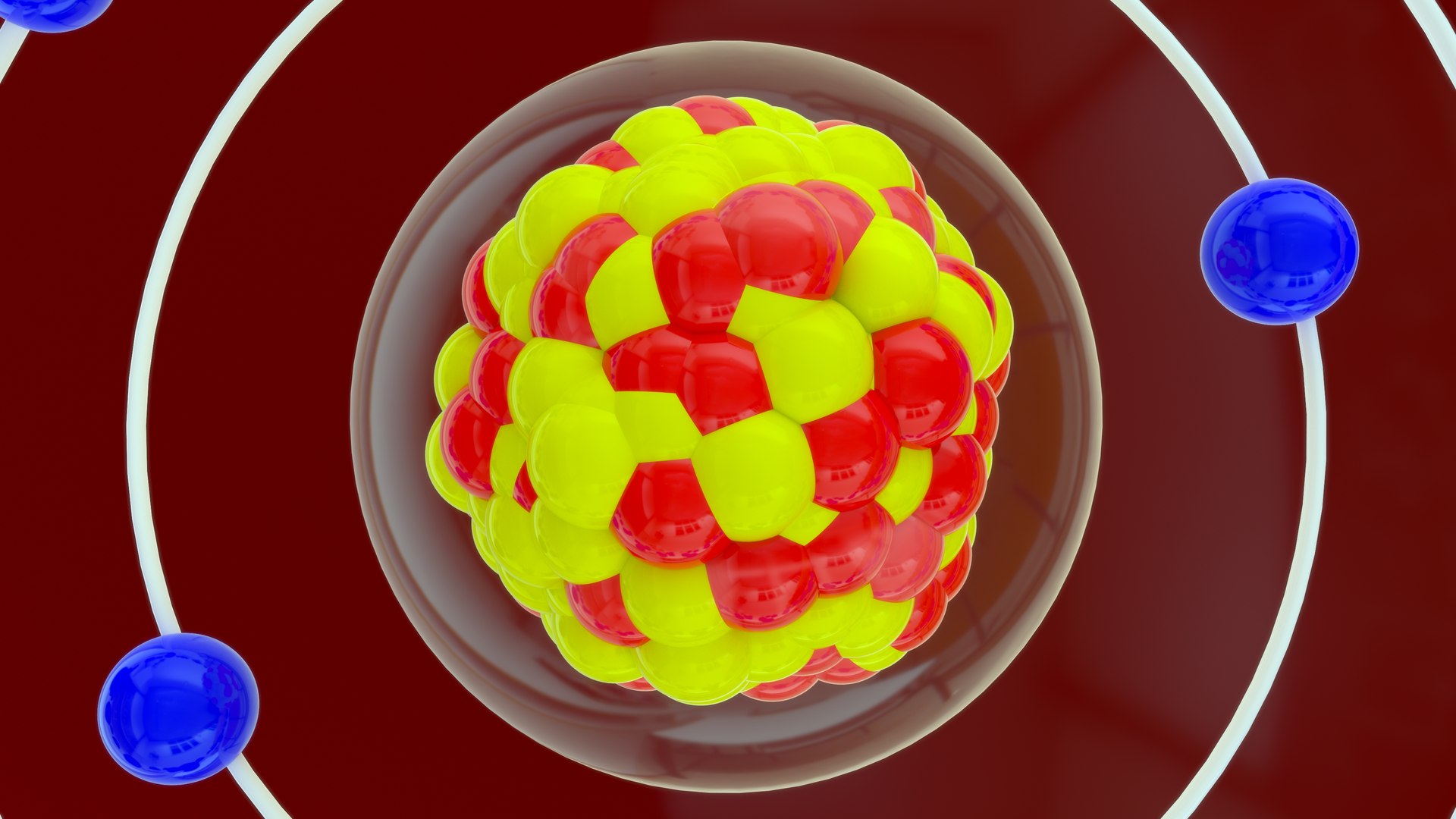 3D Radon Chemical Element Model - TurboSquid 2141896