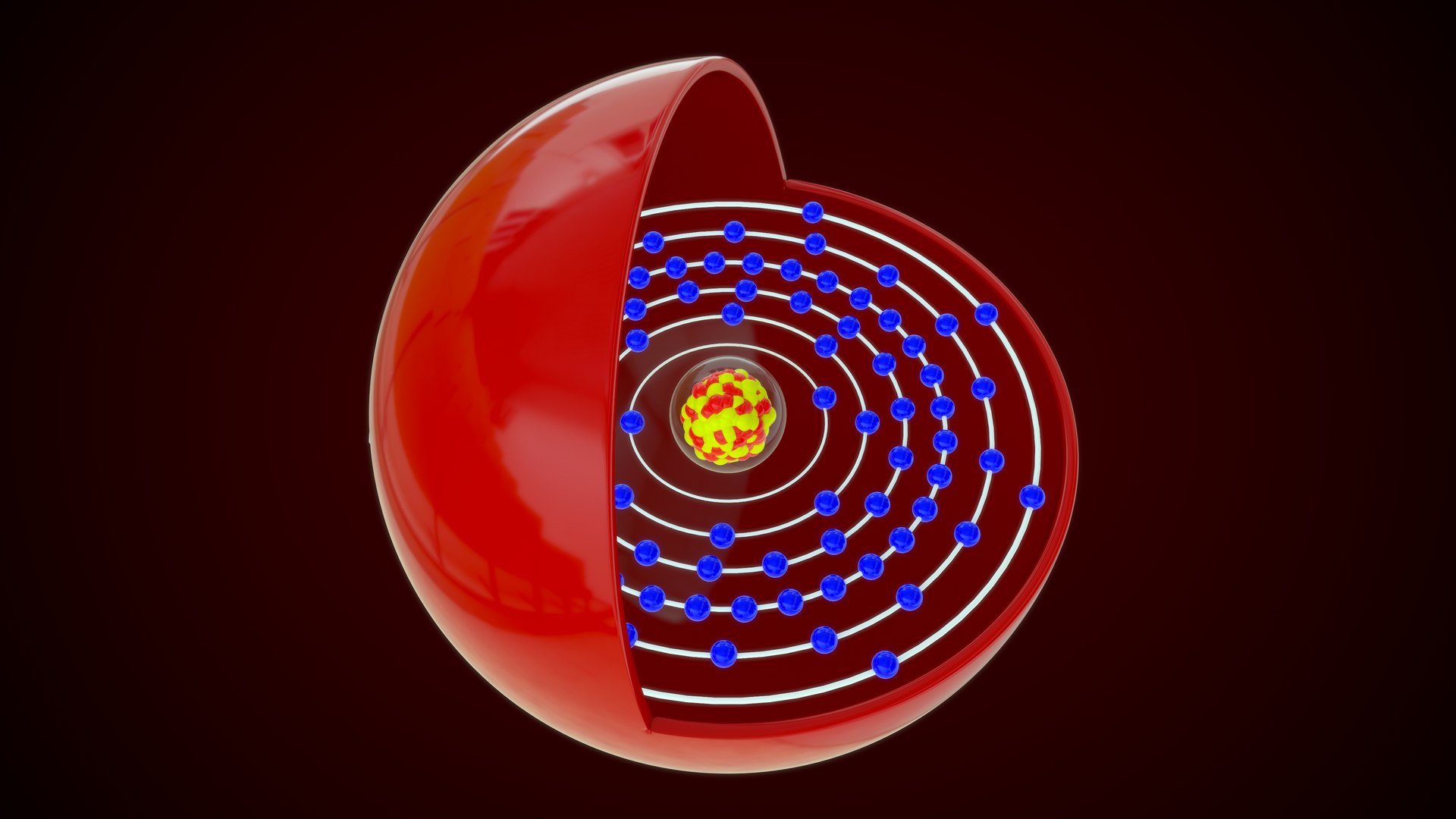 3D Radon Chemical Element Model - TurboSquid 2141896
