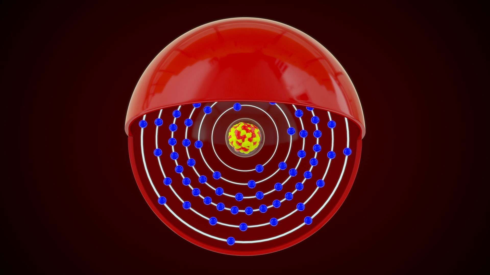3D Radon Chemical Element Model - TurboSquid 2141896