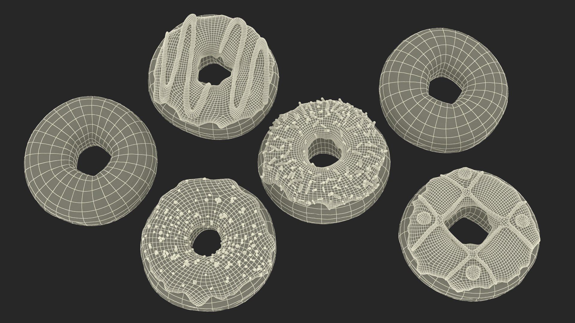 3D Assorted Donuts In Box With Brand Logo Mockup Model - TurboSquid 2297324