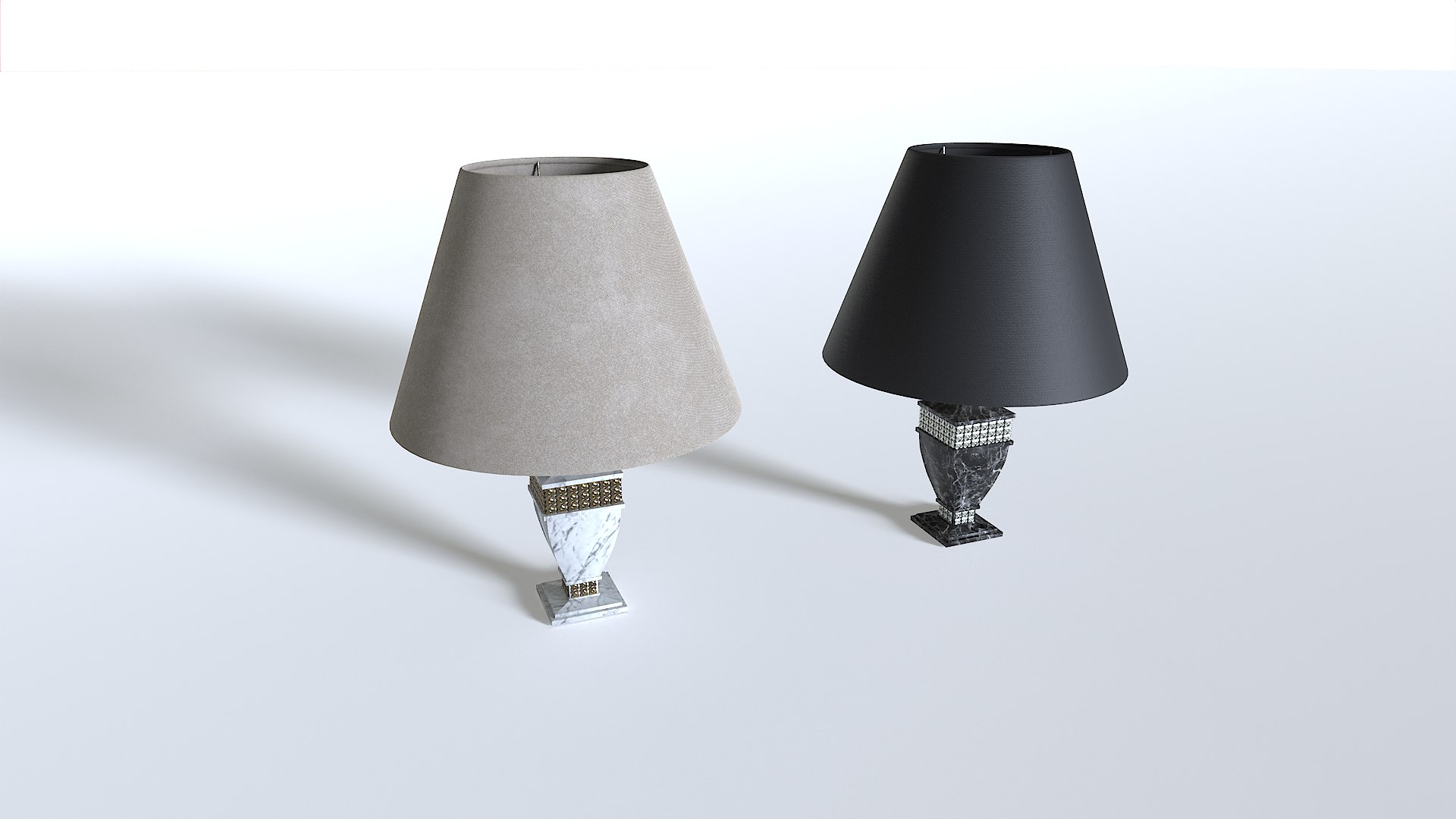3D Table Lamp Pack 3 Model - TurboSquid 2186588