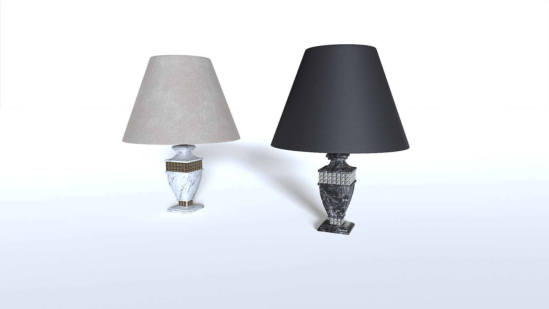 3D Table Lamp Pack 3 Model - TurboSquid 2186588