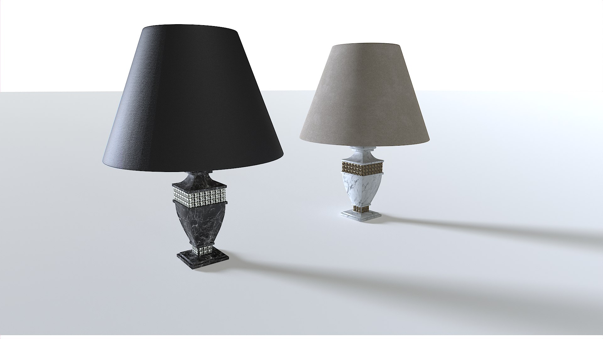 3D Table Lamp Pack 3 Model - TurboSquid 2186588