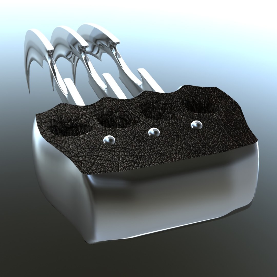 Steel Claws 3D - TurboSquid 1261010