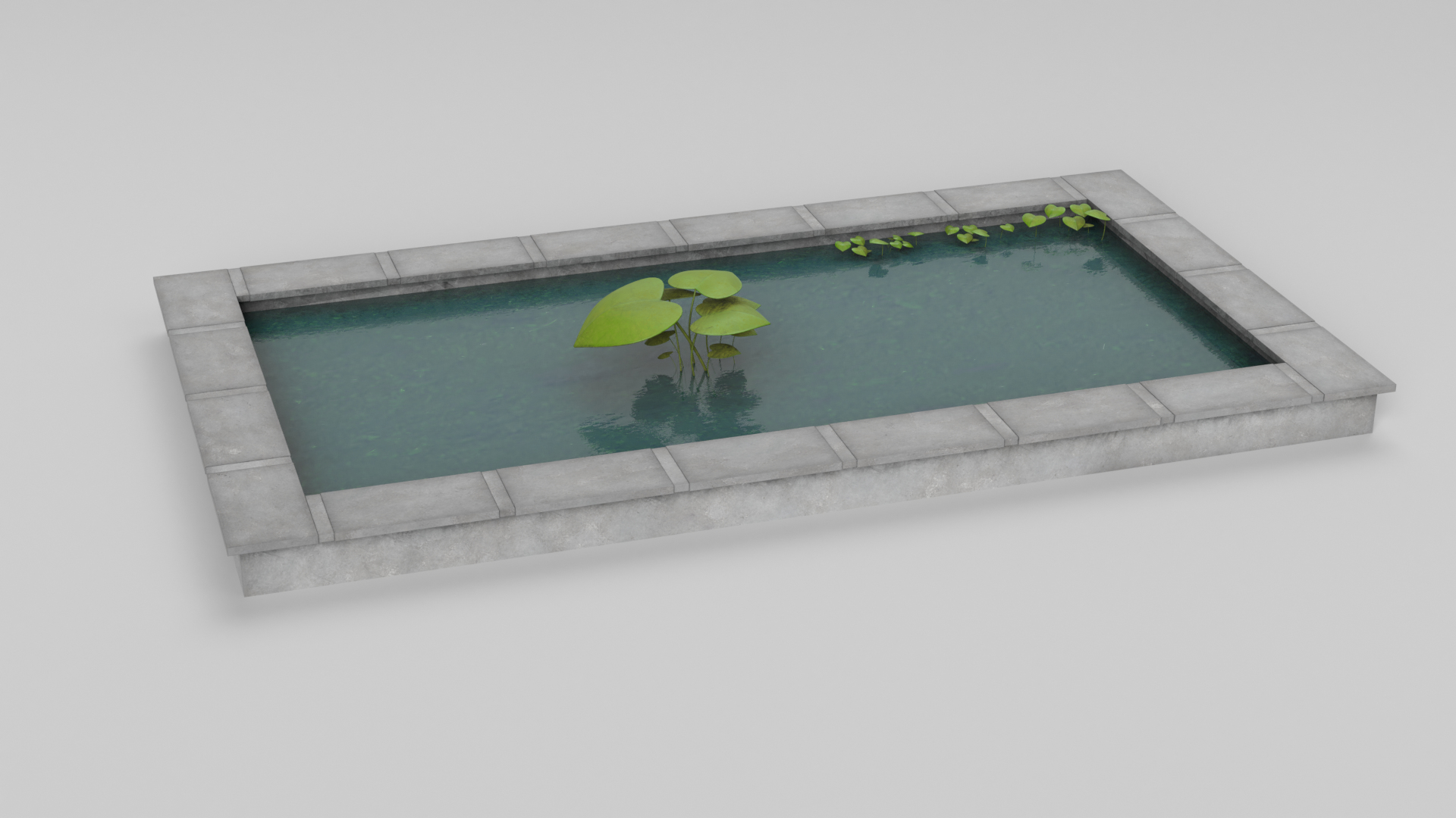 3D Pond 1 - TurboSquid 1767595