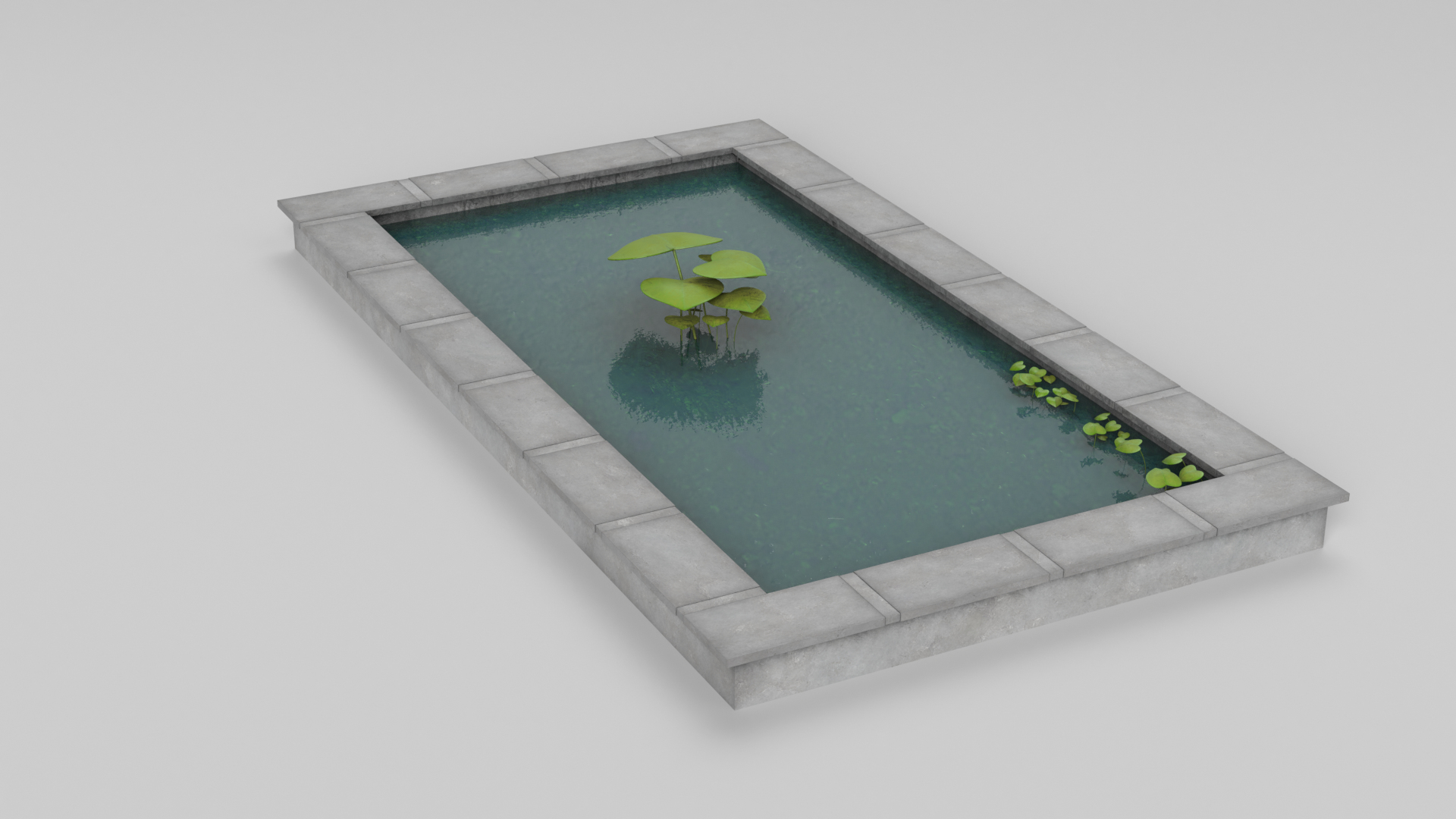 3D Pond 1 - TurboSquid 1767595
