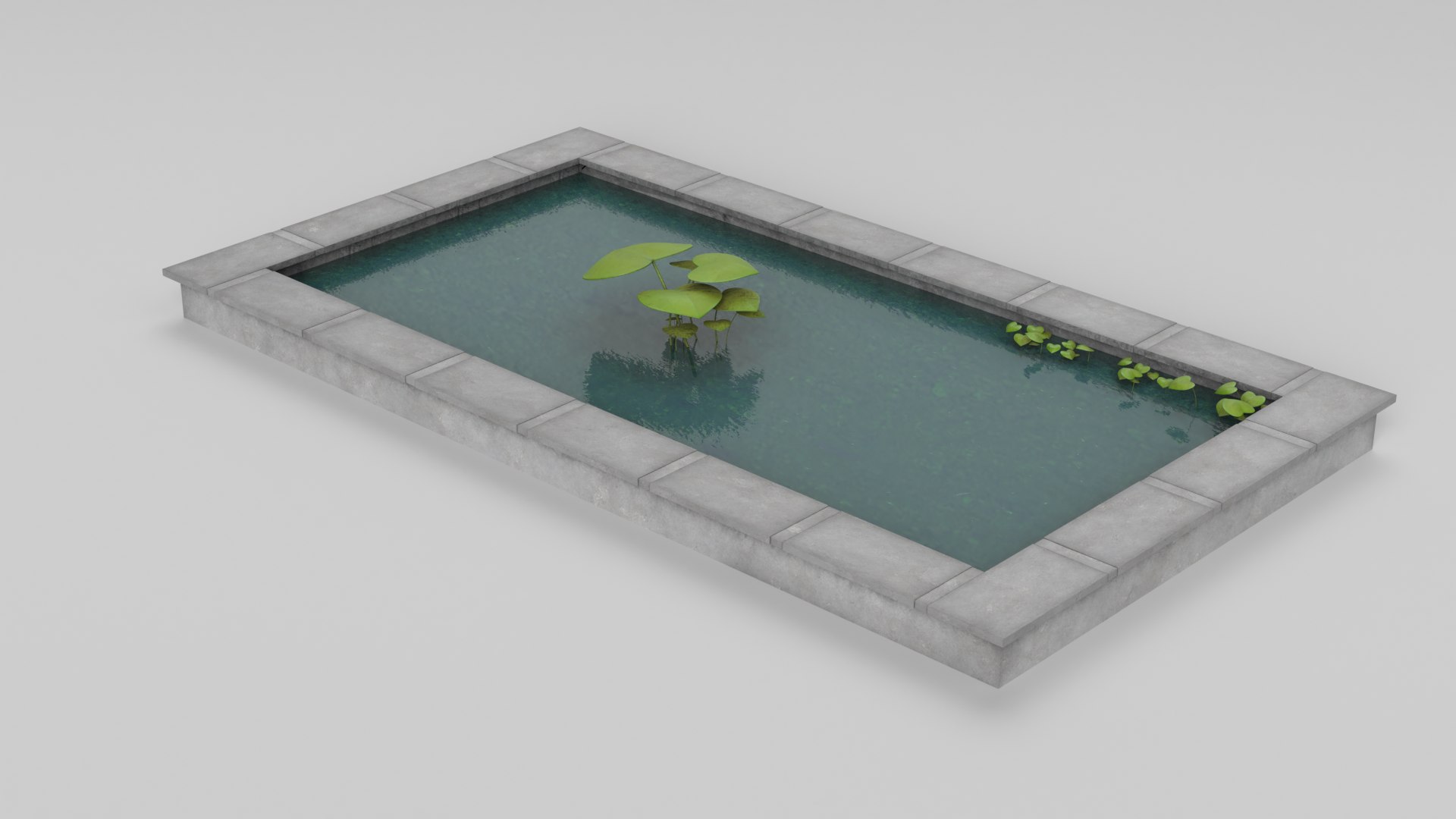 3D Pond 1 - TurboSquid 1767595