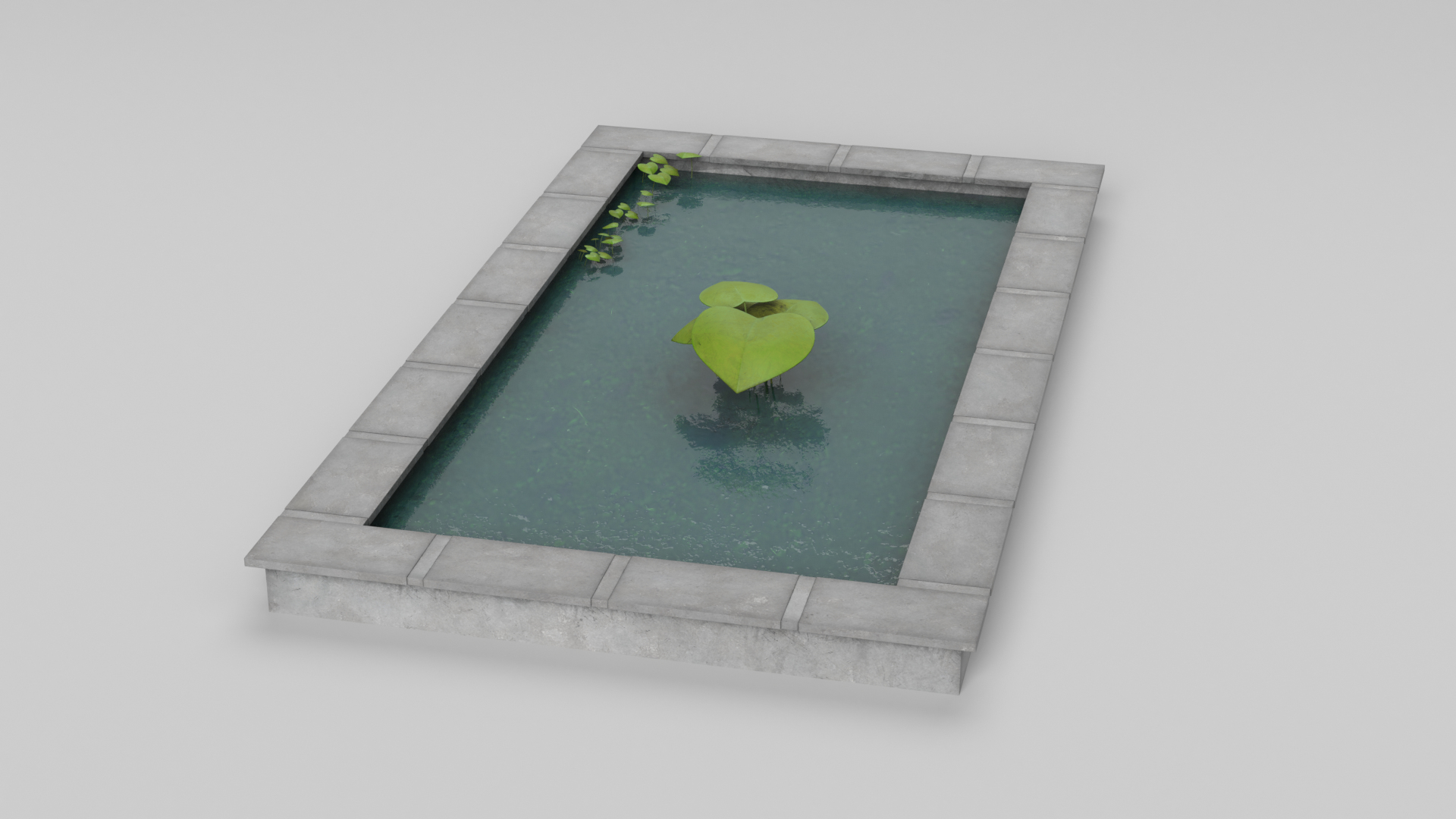 3D Pond 1 - TurboSquid 1767595
