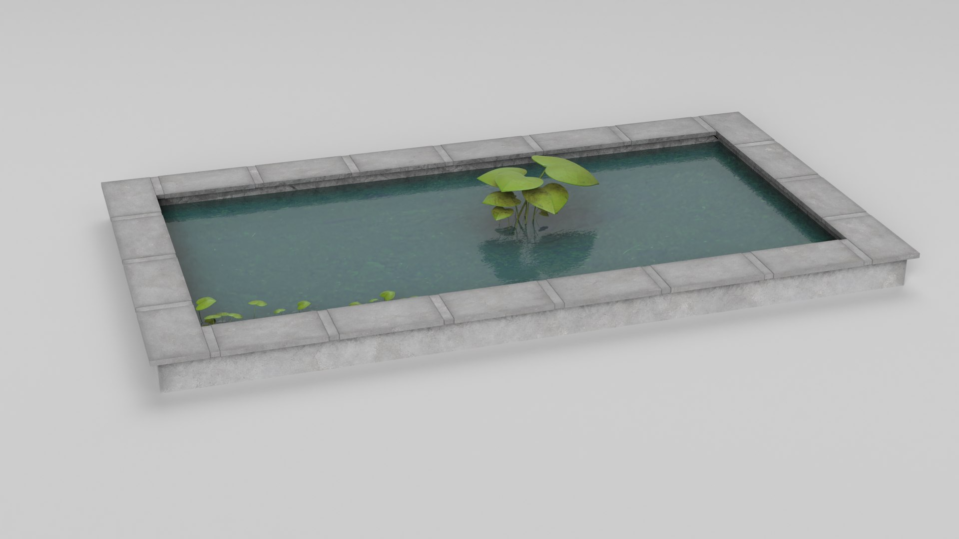 3D Pond 1 - TurboSquid 1767595