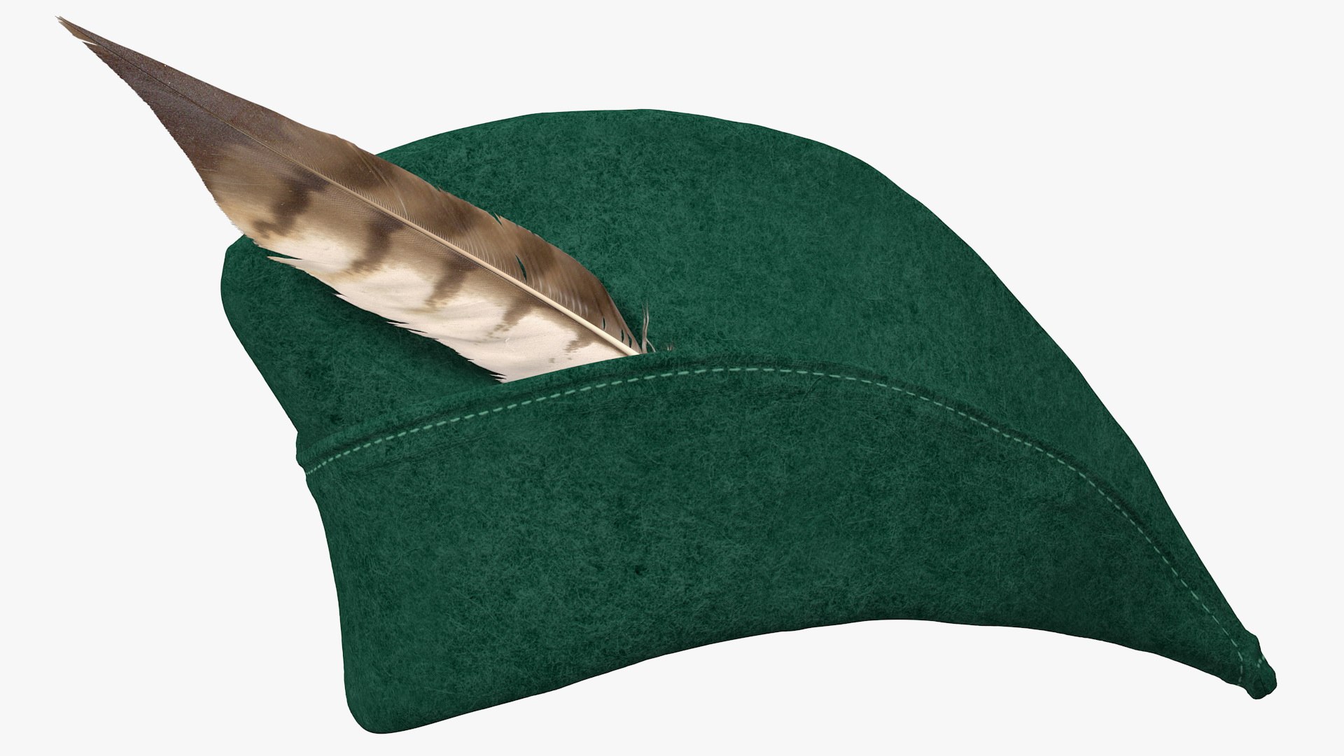 Robin hood cap feather 3D - TurboSquid 1587412