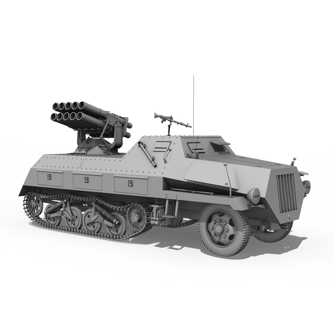 Sdkfz 4 1 - 3D Model - TurboSquid 1242890
