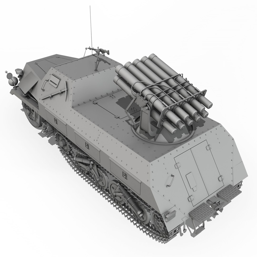 Sdkfz 4 1 - 3D Model - TurboSquid 1242890