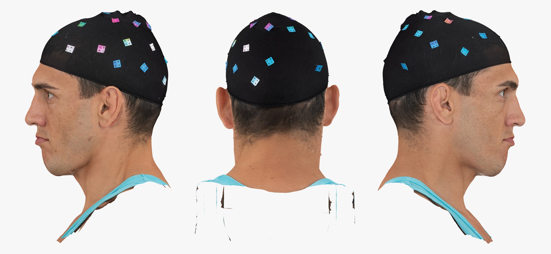 Mike human head pose model - TurboSquid 1620369