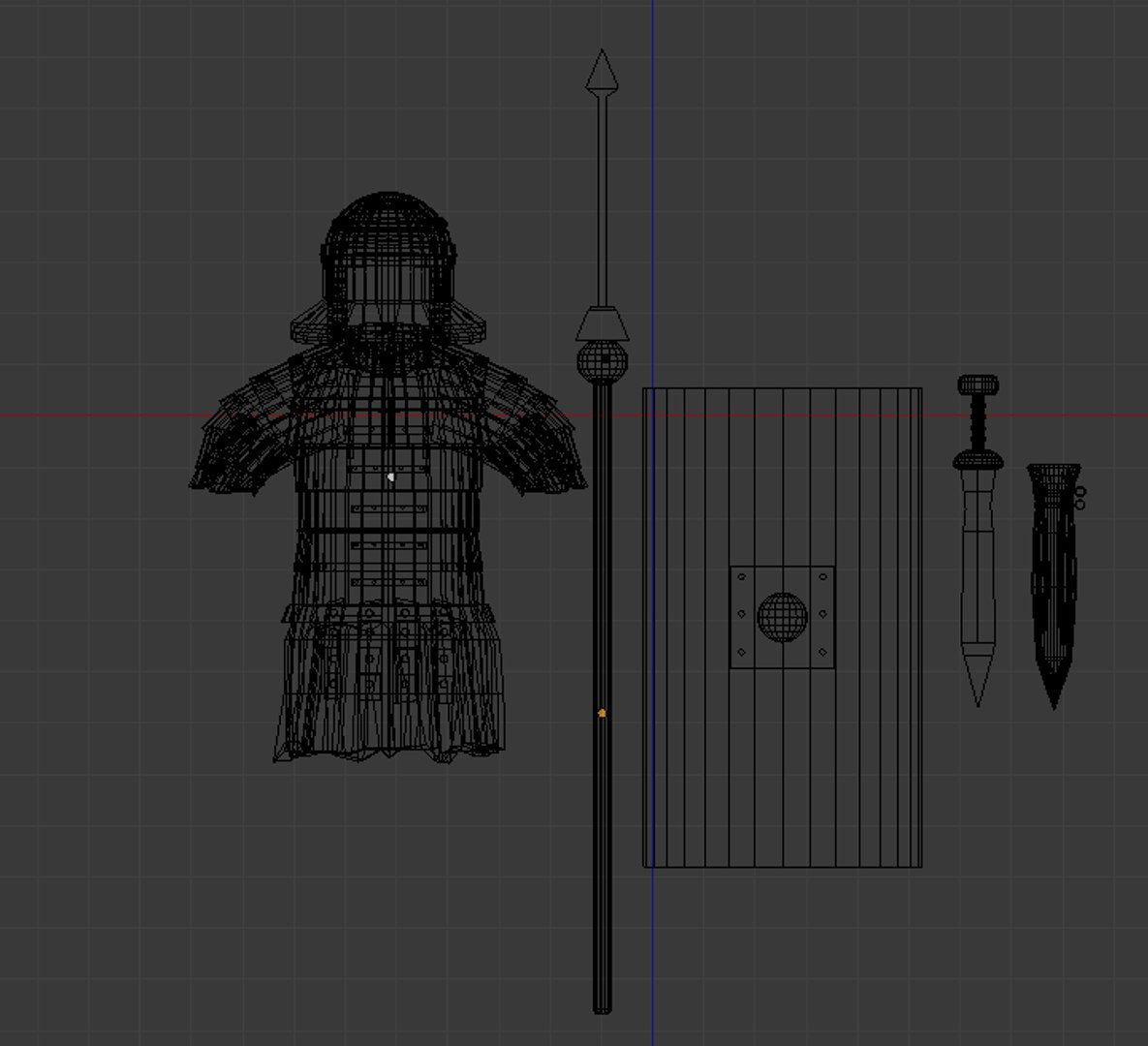 3D Roman Set - TurboSquid 1266763