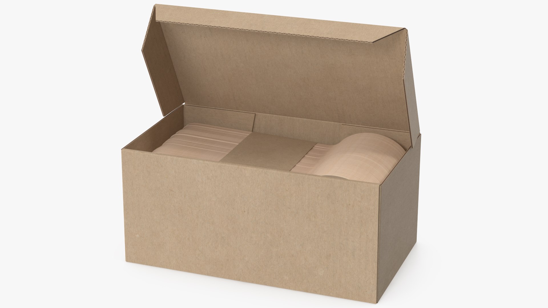 3D model wooden spoons box - TurboSquid 1703617