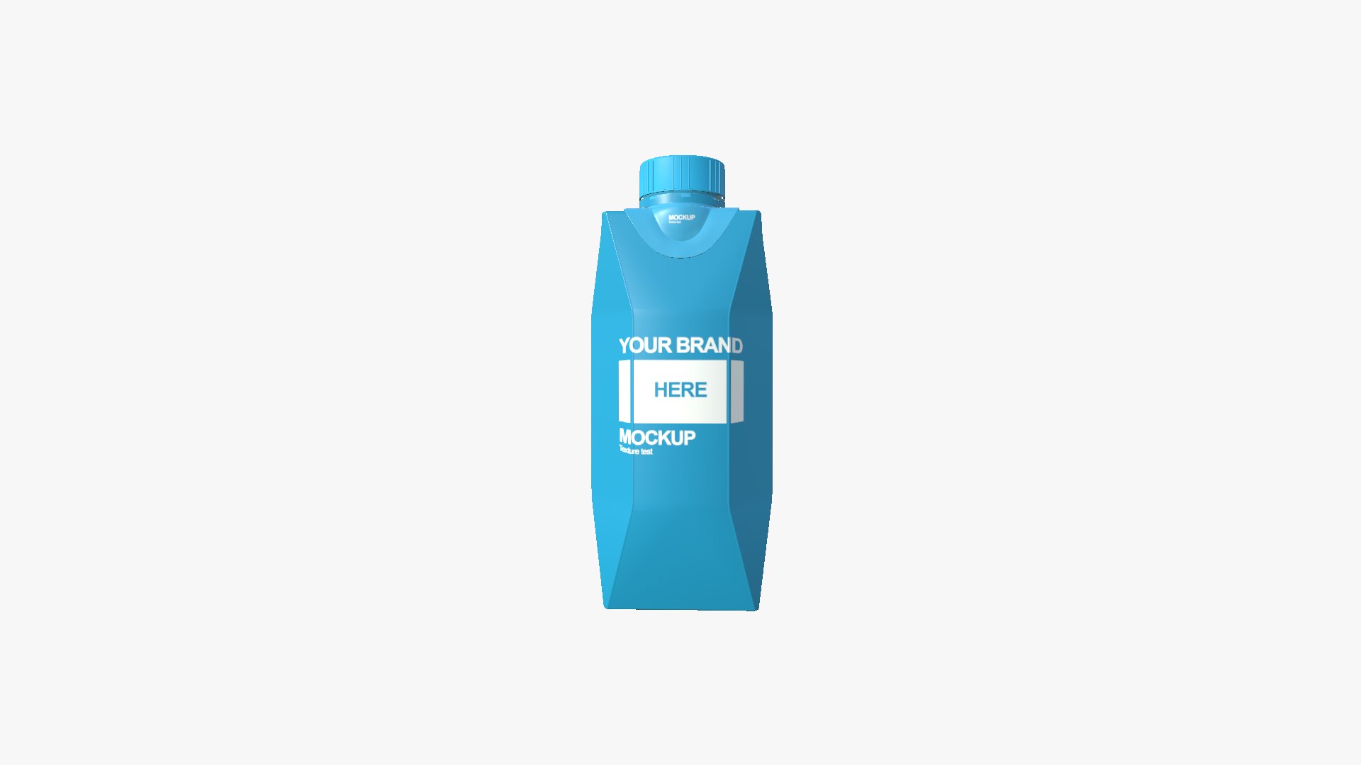Carton Package A01 - Blank Mock Up Basic Template 3D Model - TurboSquid ...
