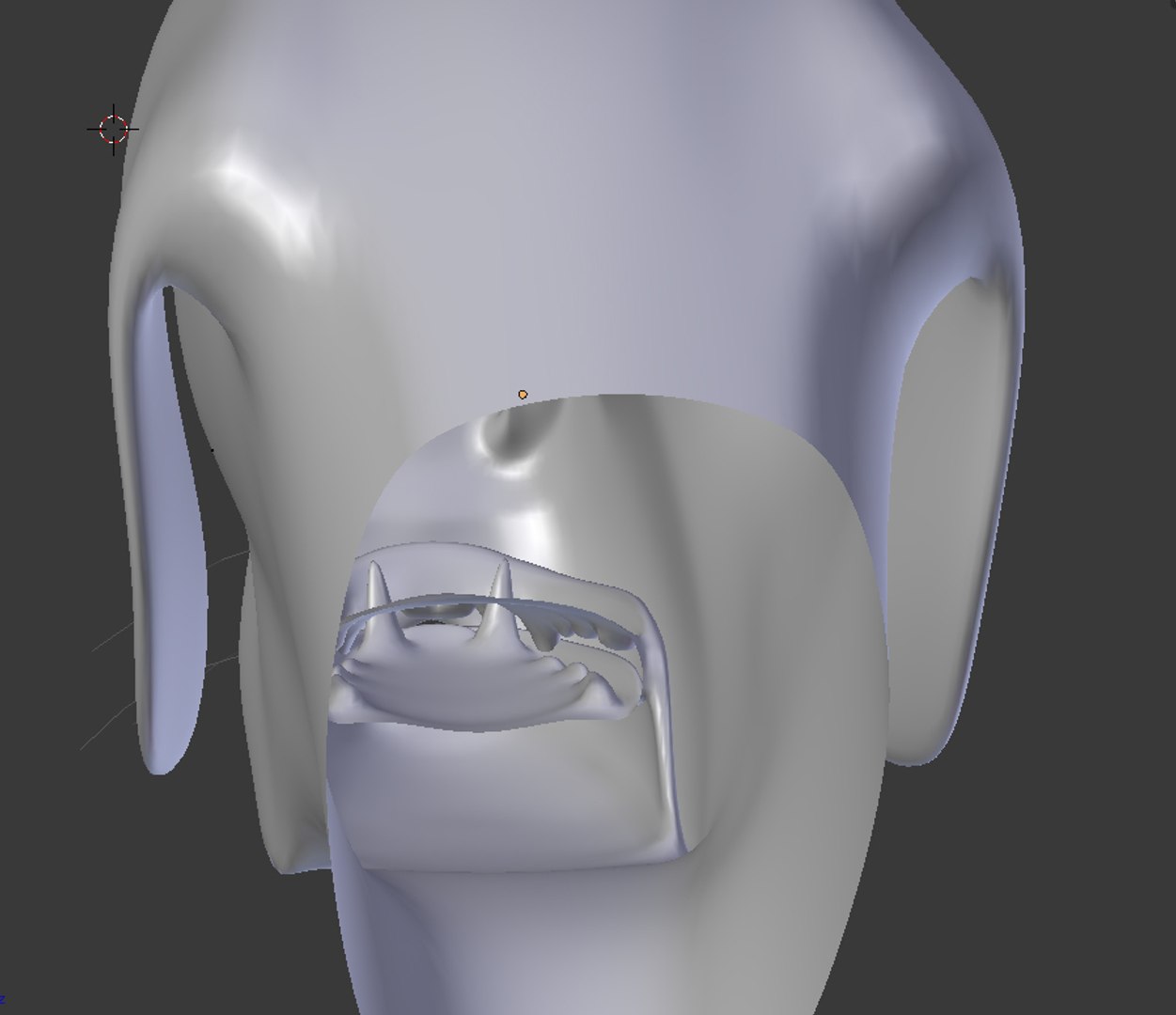 Free Obj Model Dog Head