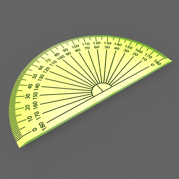 3d measuring rulers model