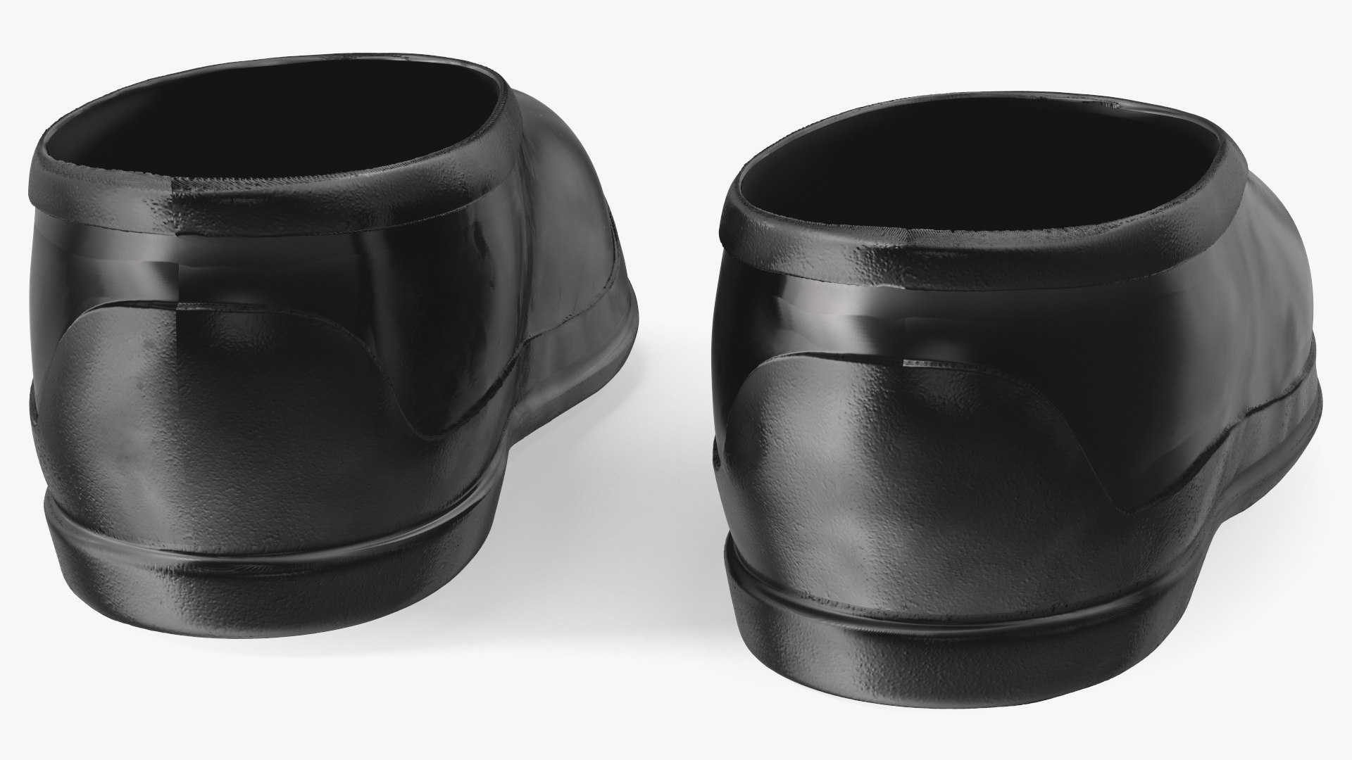 Rubber Waterproof Galoshes Black 3D - TurboSquid 1959584