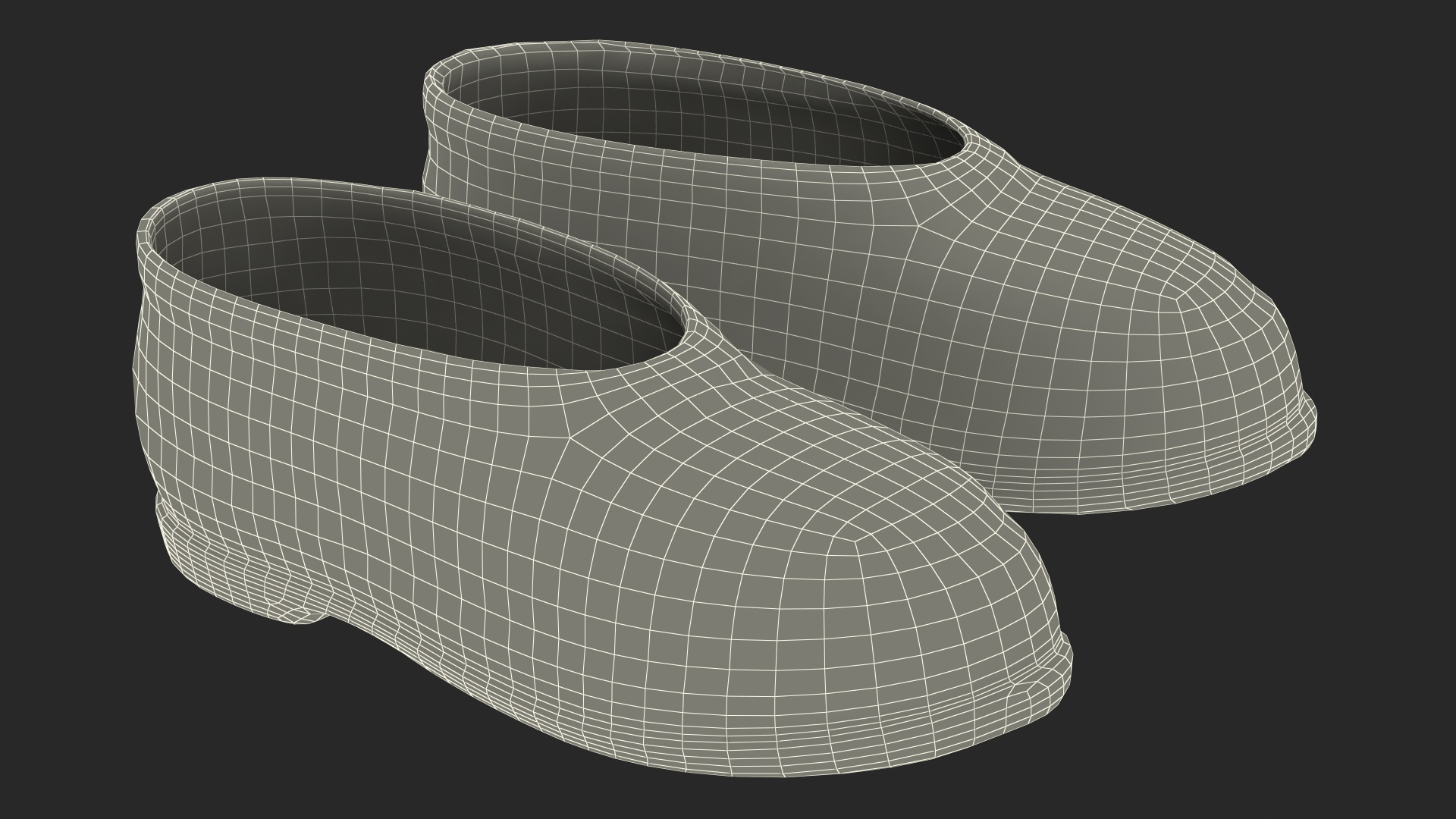 Rubber Waterproof Galoshes Black 3D - TurboSquid 1959584