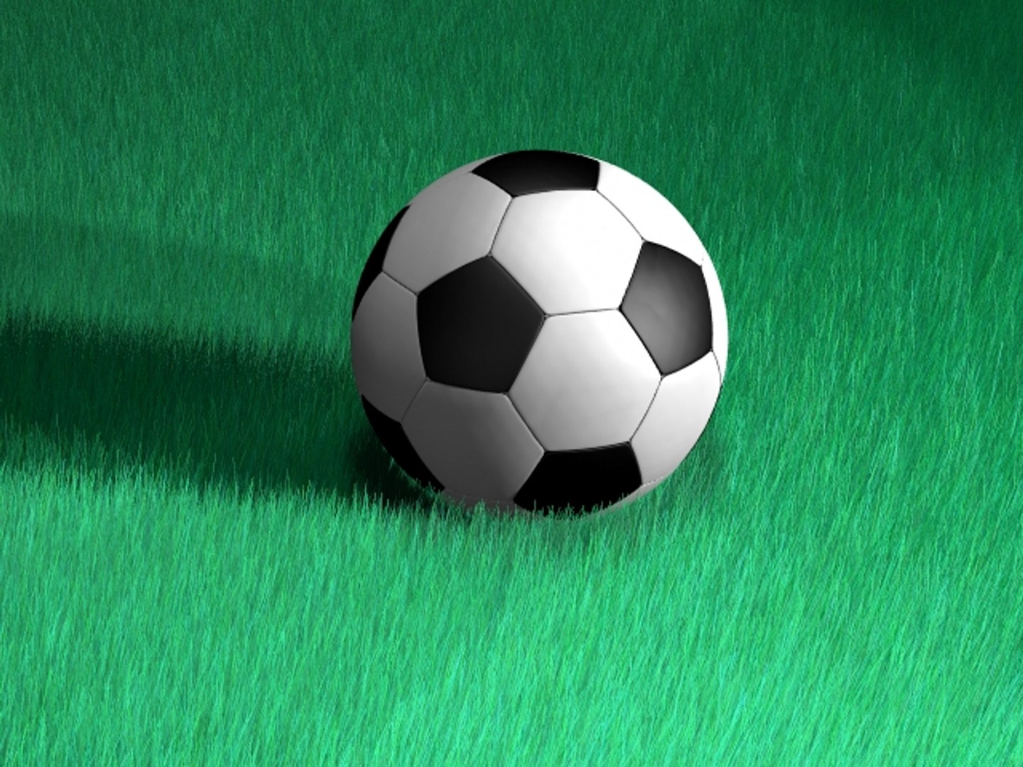 3d soccer ball