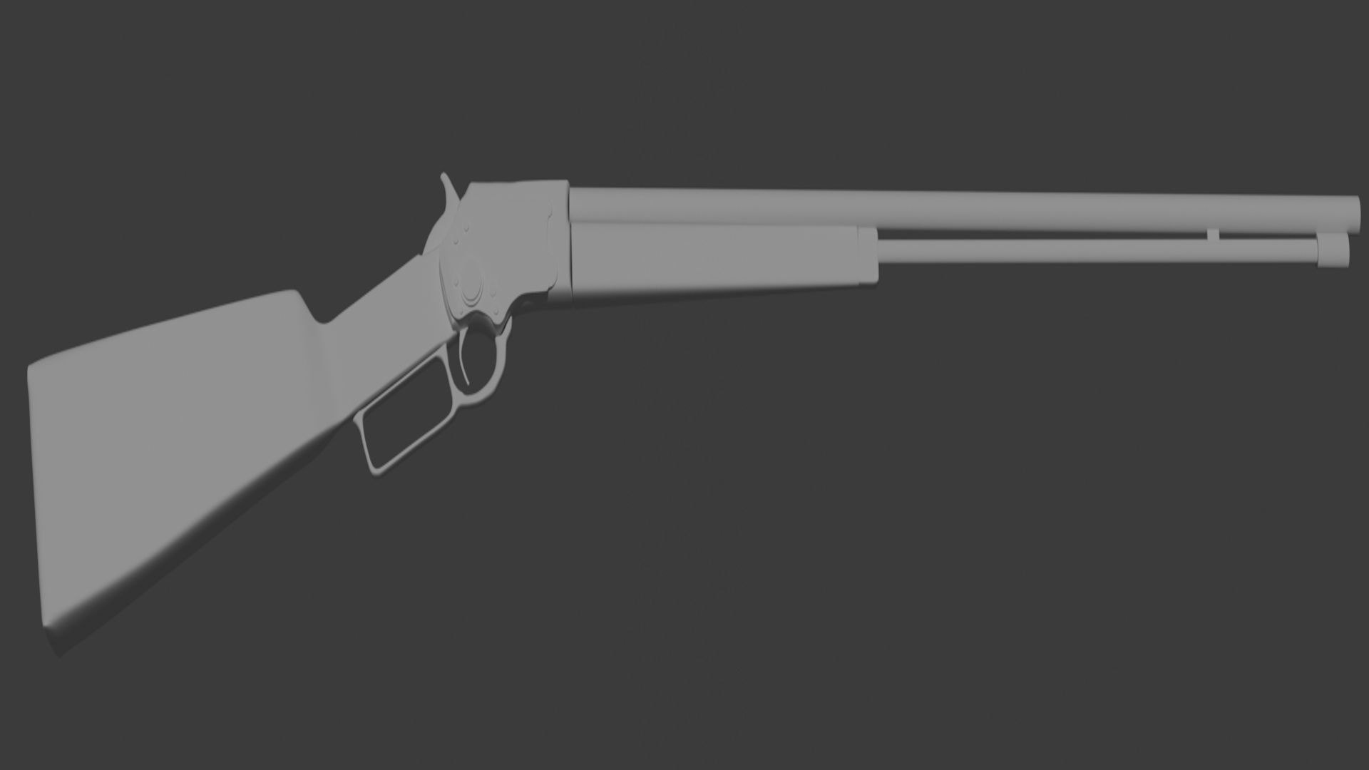 3D LOW POLY GUN MODEL Model - TurboSquid 2177601