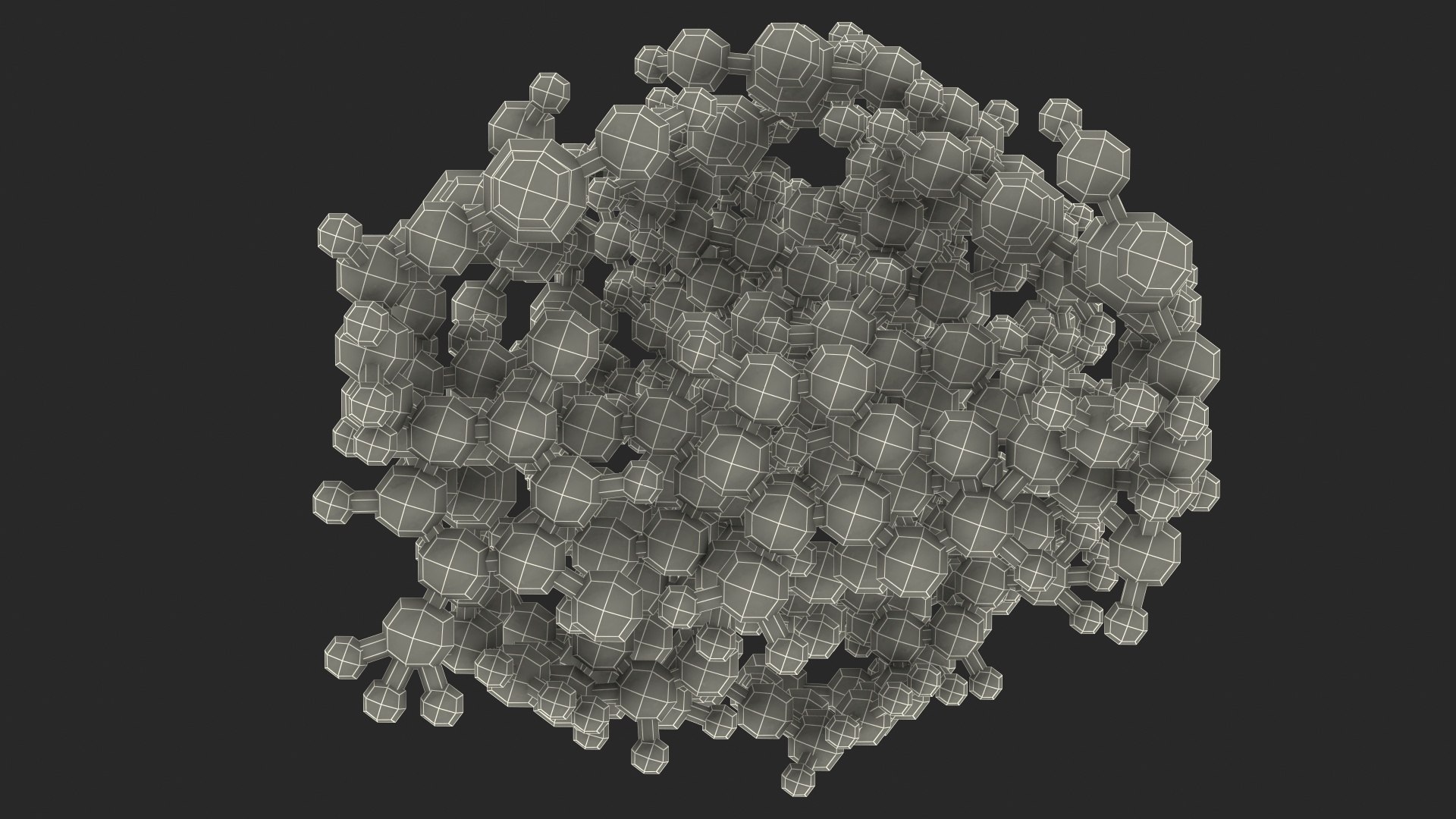 3D Z Form Deoxyribonucleic Acid Structure - TurboSquid 1836547