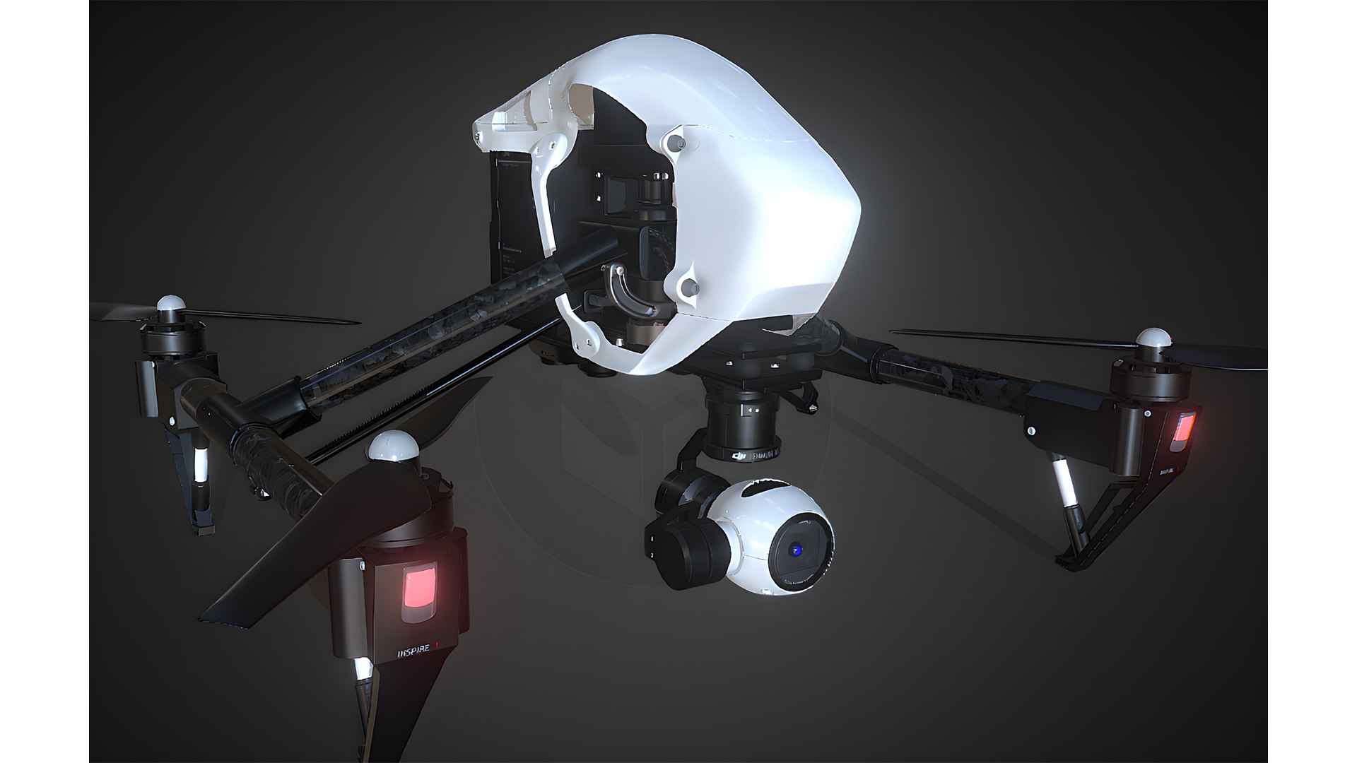 DJI Inspire1 PRO 3D Model 3D Model - TurboSquid 2254473