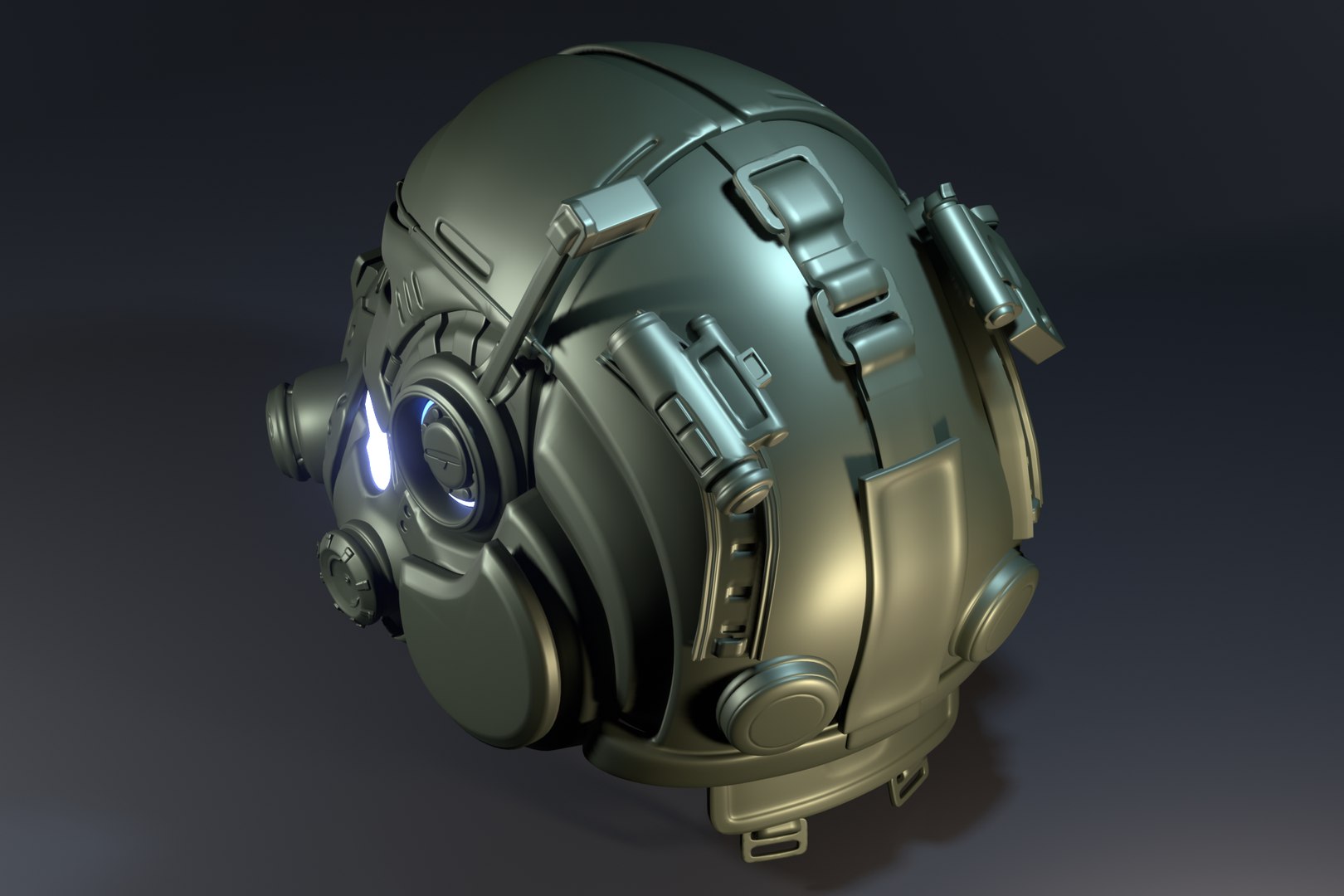 Titanfall Pilot Helmet- Jack Cooper HIGH POLY 3D - TurboSquid 1837633
