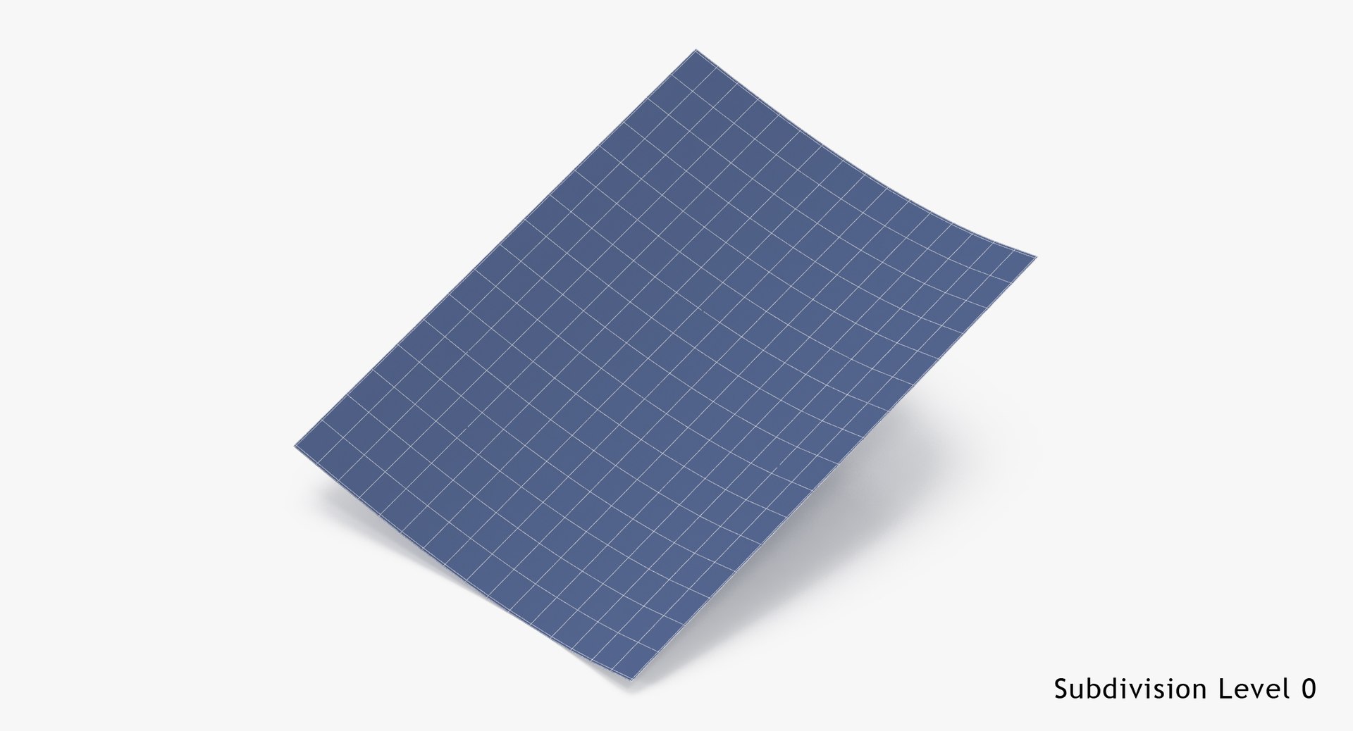 Single paper sheet 02 3D model - TurboSquid 1206483