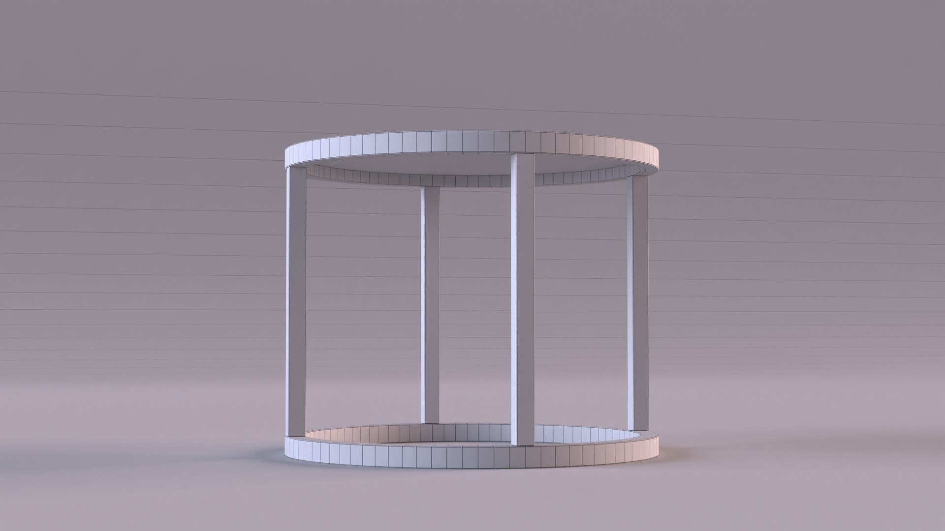 3D Designer Side Table Model - TurboSquid 2234169