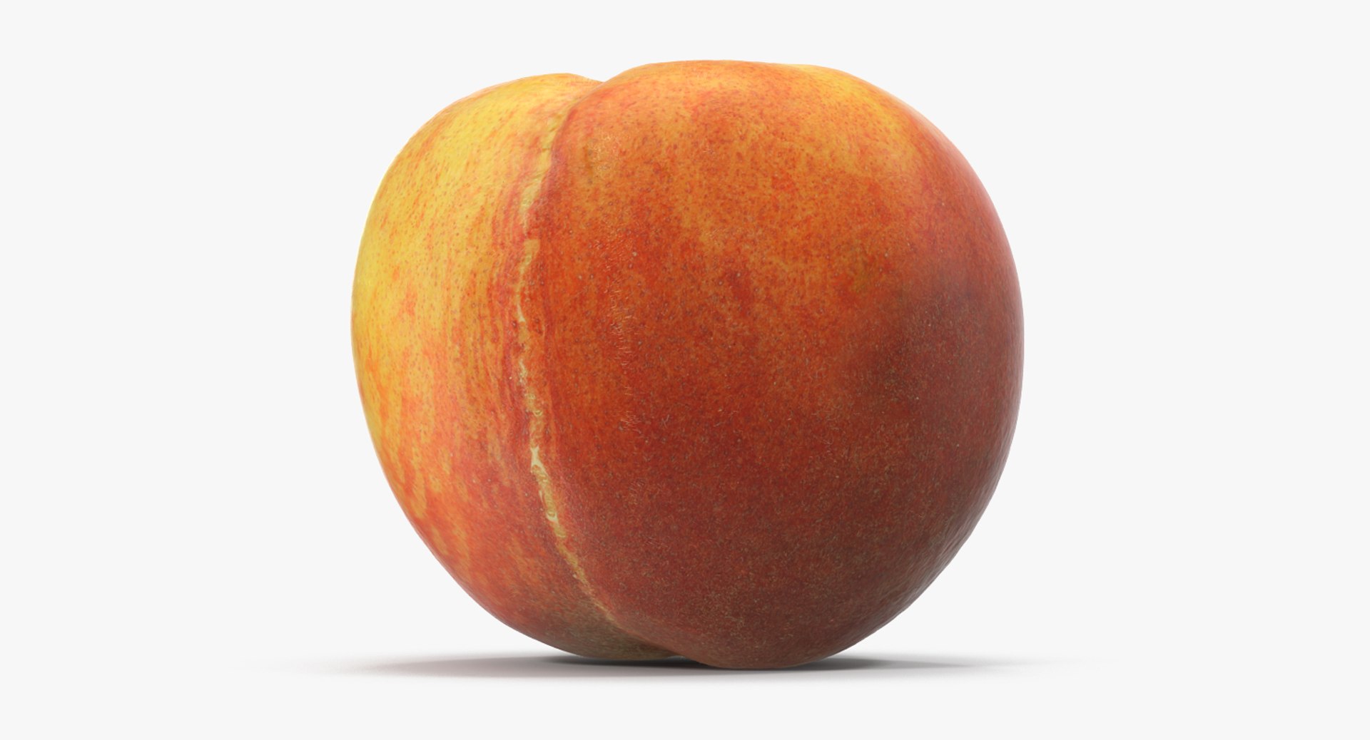 Peach 3D Model - TurboSquid 1191530
