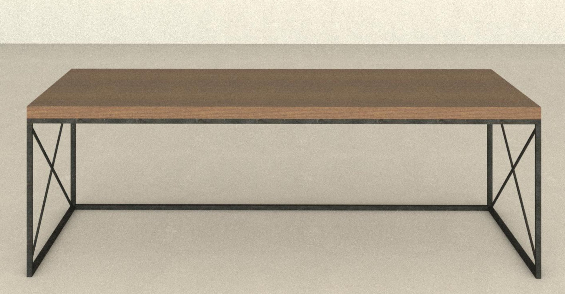 Parametric Metal Bench 3D Model - TurboSquid 1473029